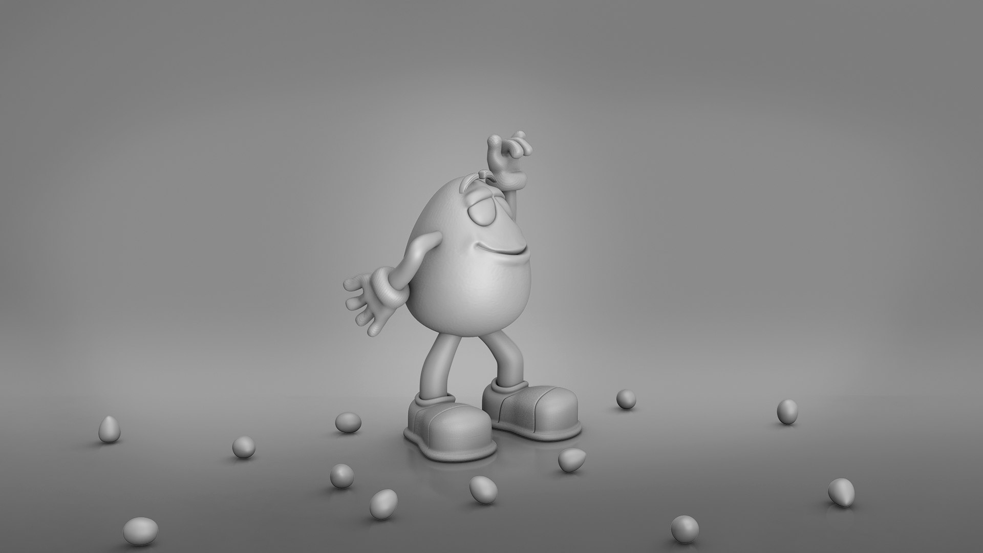 3D MnM Character - TurboSquid 1833270