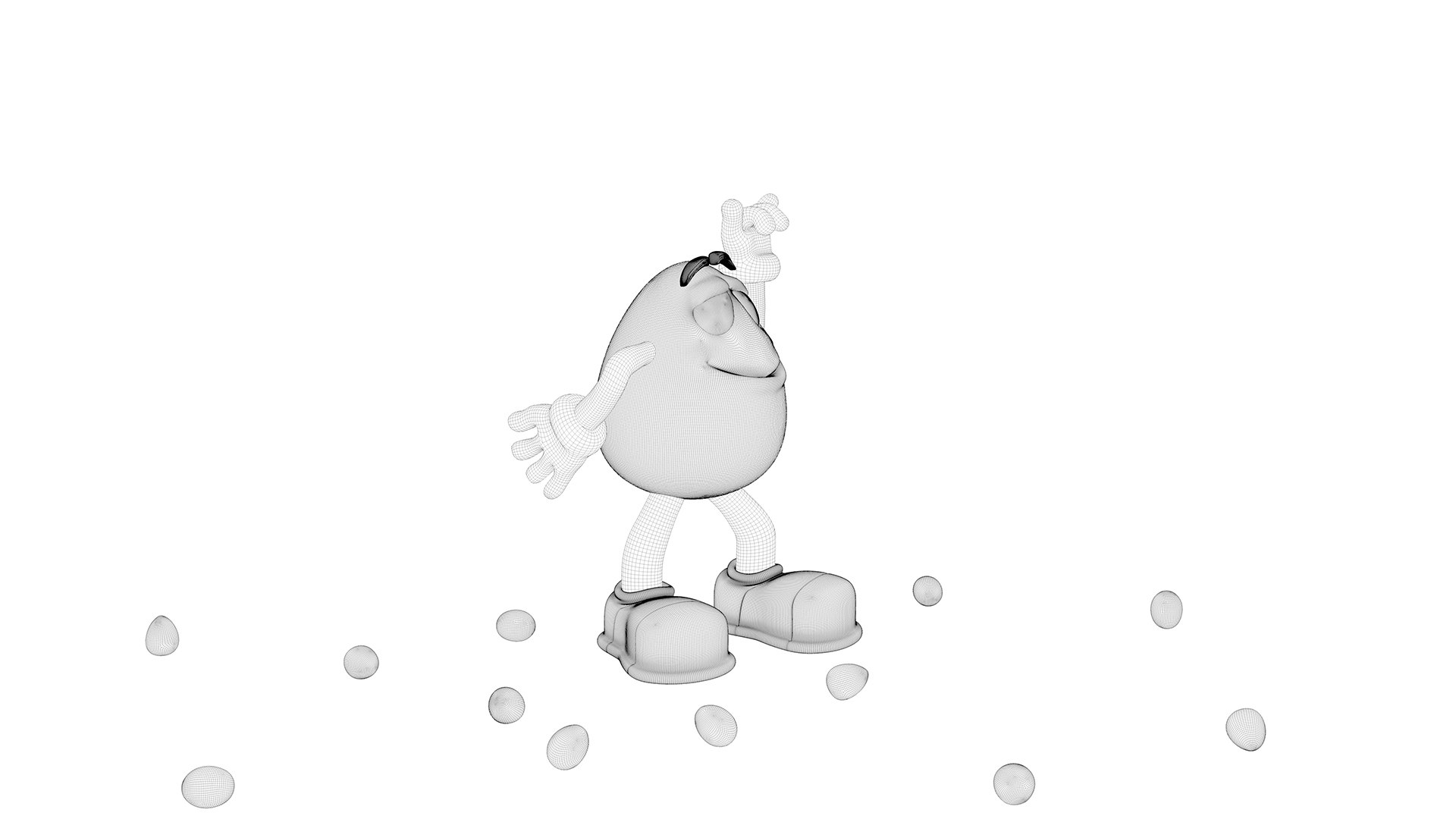 3D MnM Character - TurboSquid 1833270