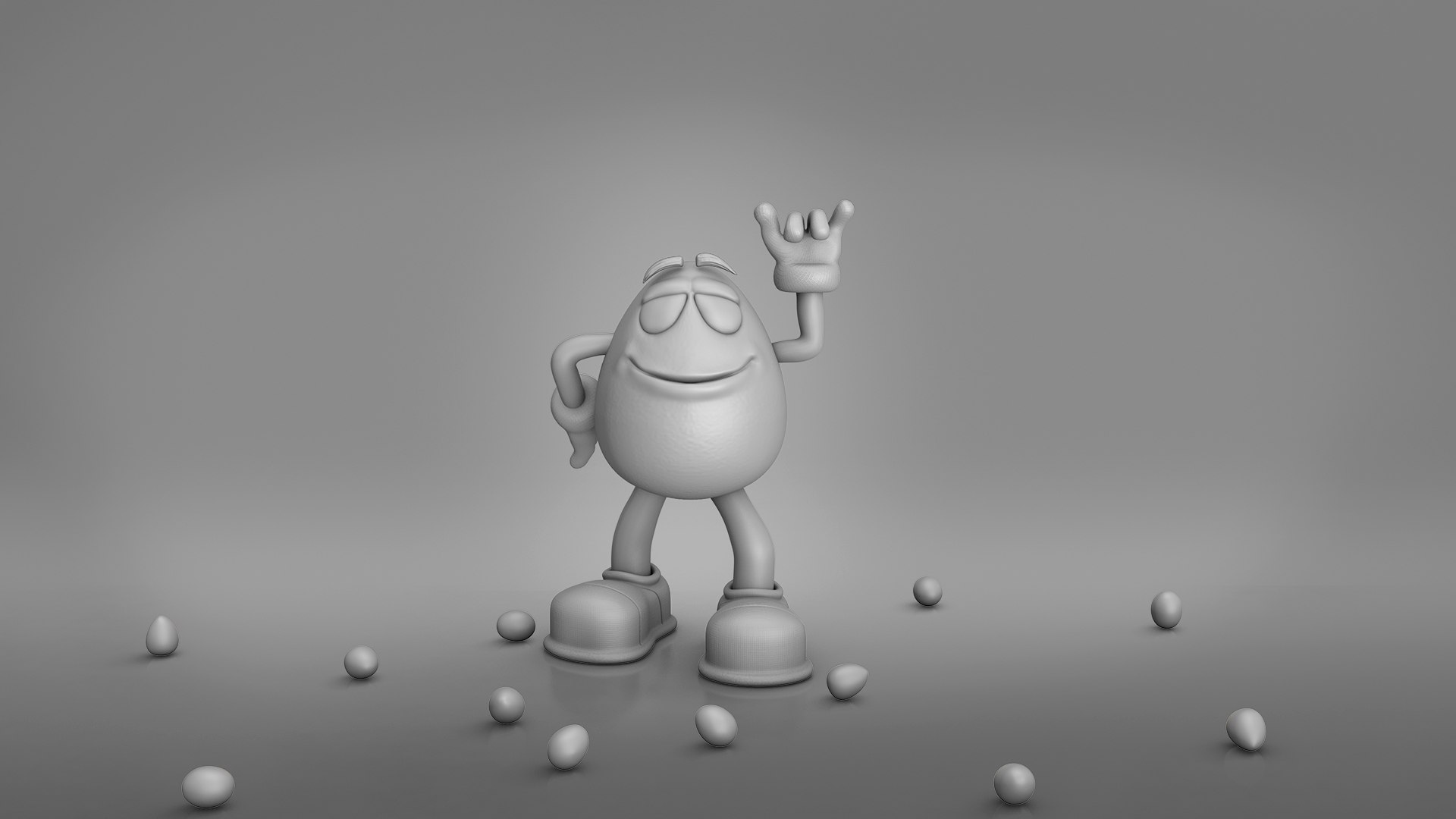 3D MnM Character - TurboSquid 1833270