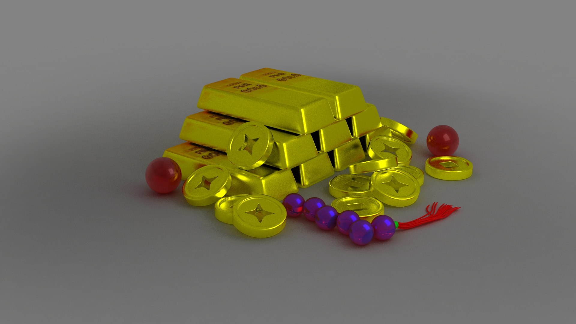 3D model gold bar prices money bank luxury bullion - TurboSquid 2159993