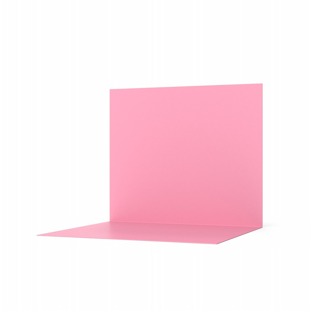 3D Pink Panel Studio Panel Model - TurboSquid 2215237