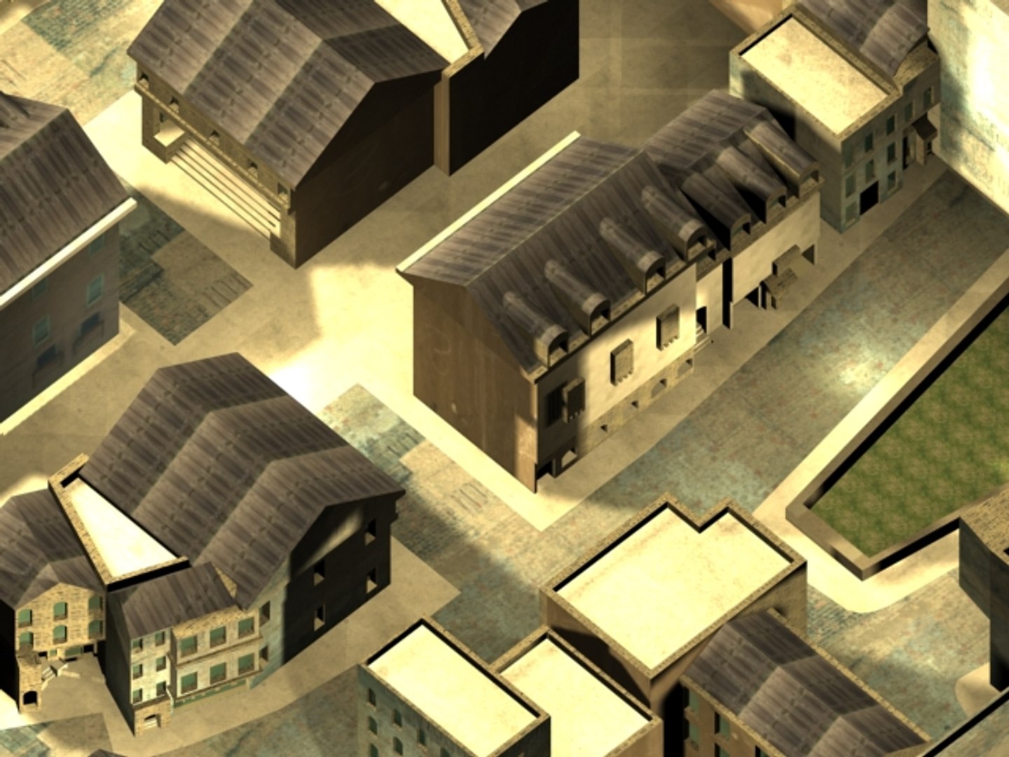 European Europe 3d Model