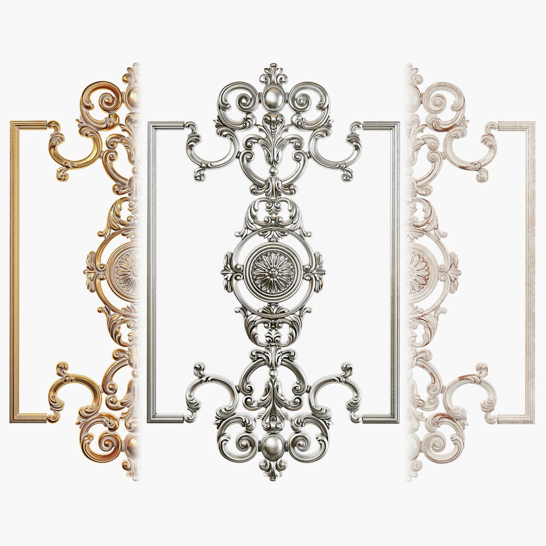 3D Classic Carved 209 - TurboSquid 2061289