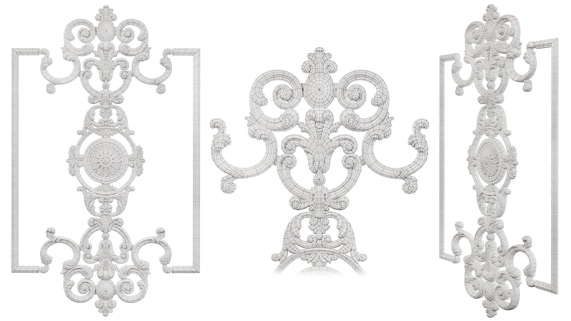 3D Classic Carved 209 - TurboSquid 2061289