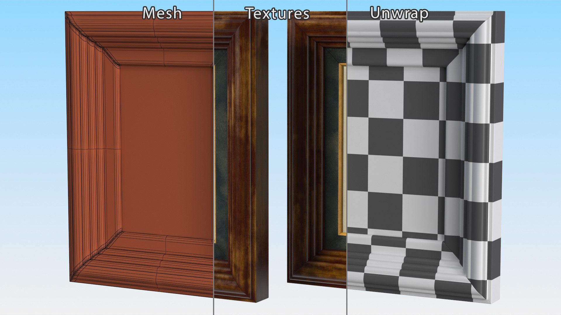 3D Picture Frames Collection 3 - TurboSquid 2006291