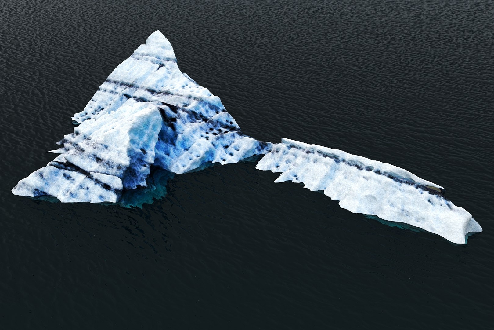 3D Model Real Iceberg Scan - TurboSquid 1645541
