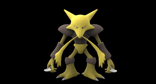 modelo 3d Alakazam de alta resolución - TurboSquid 1059237