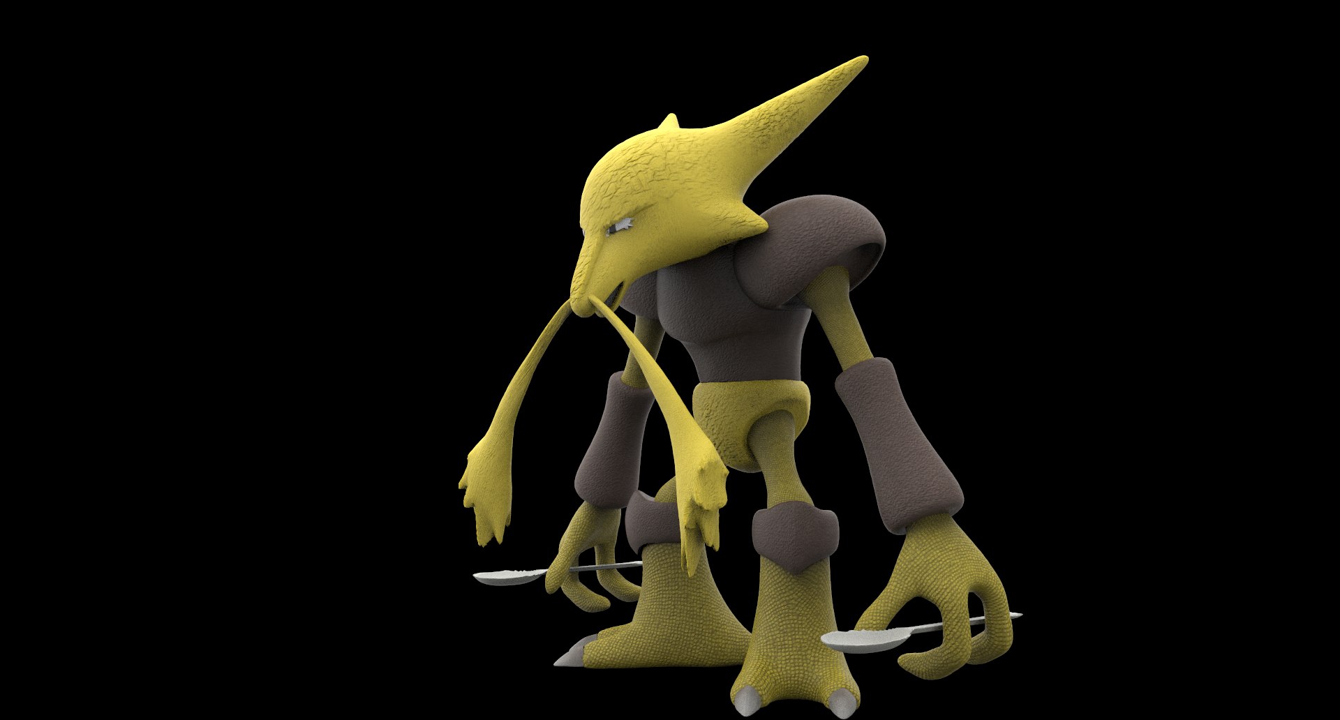 3d Alakazam