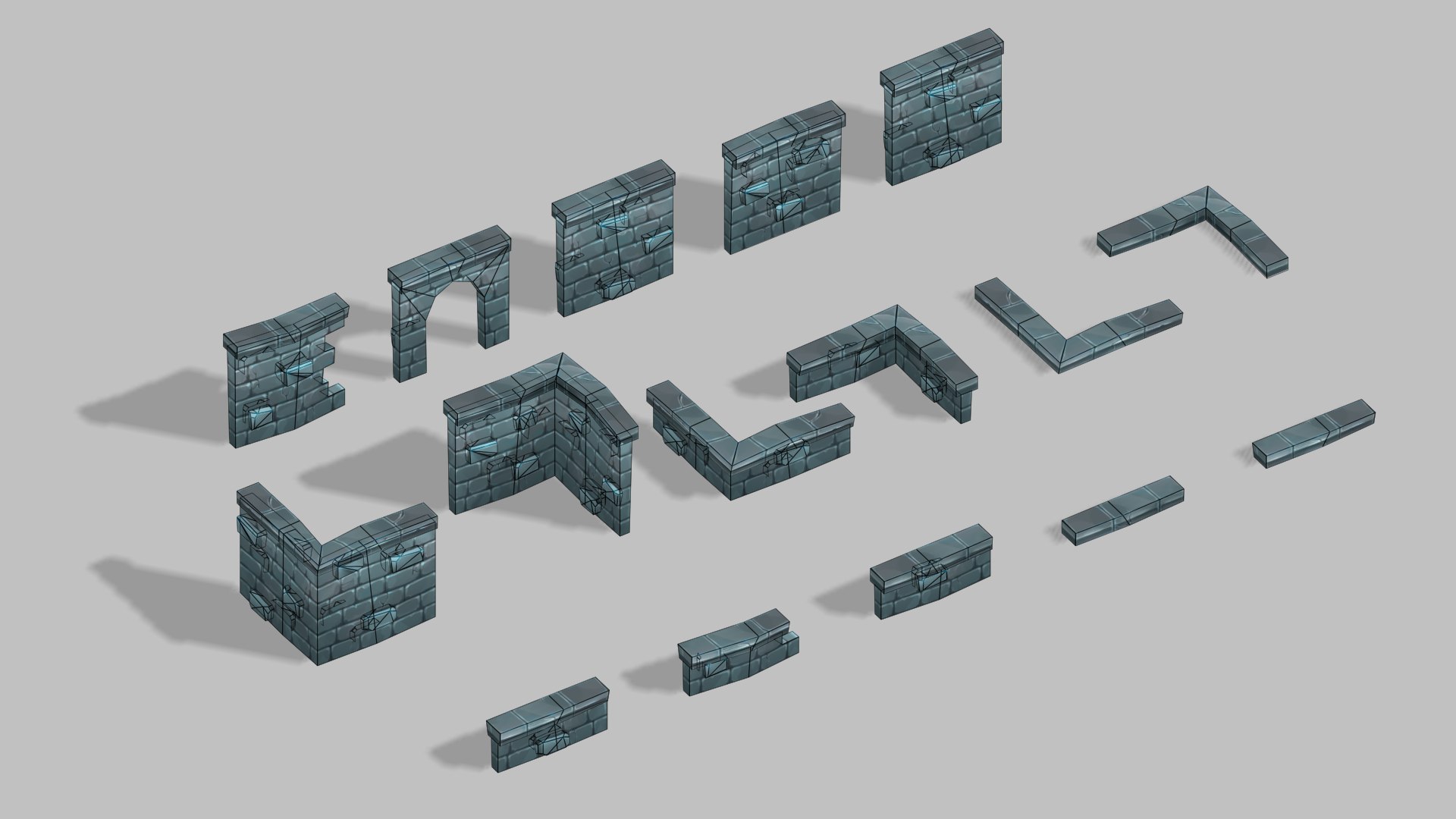 3D Model Fantasy Underground Modular - TurboSquid 1254263