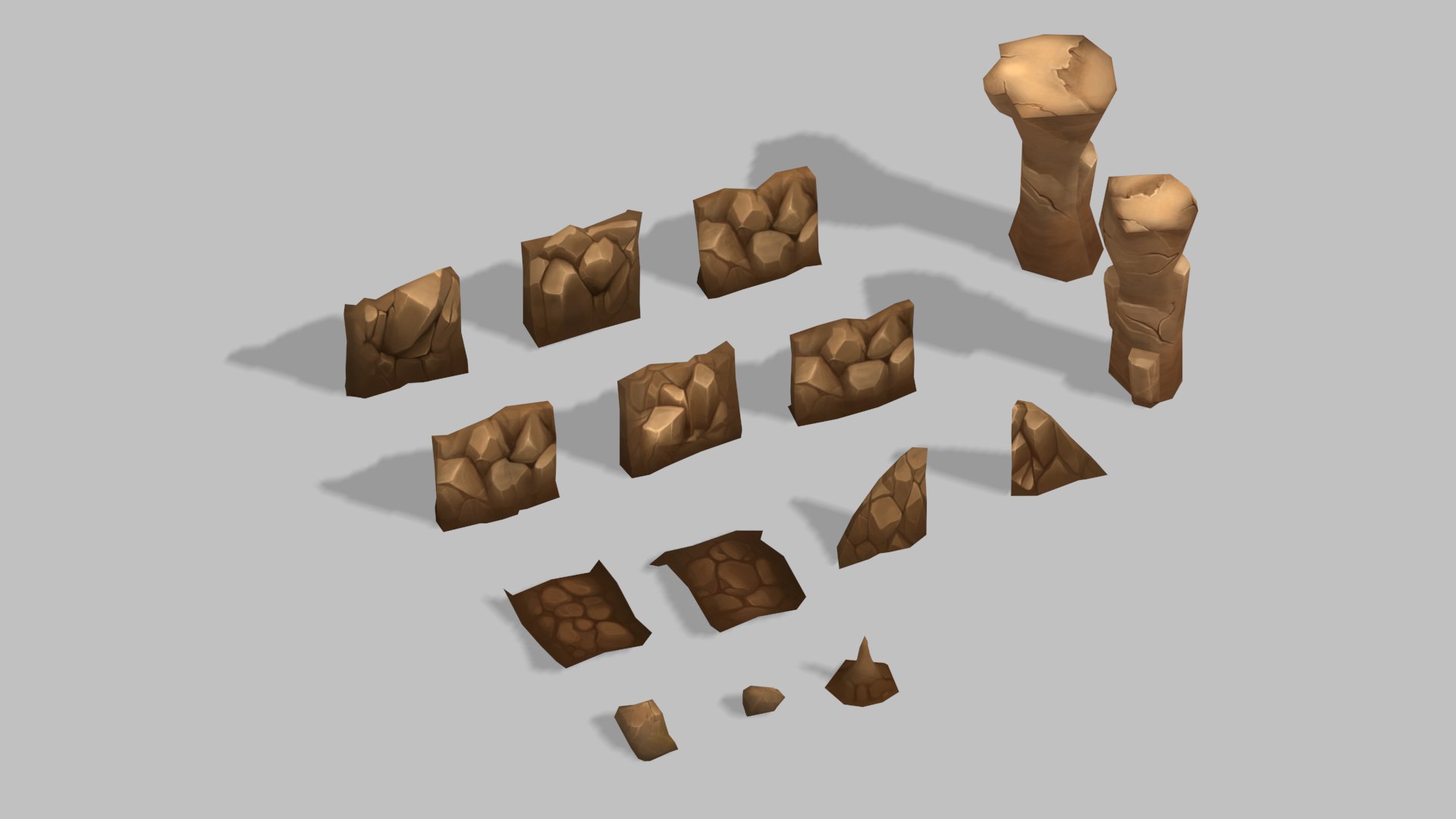 3D Model Fantasy Underground Modular - TurboSquid 1254263