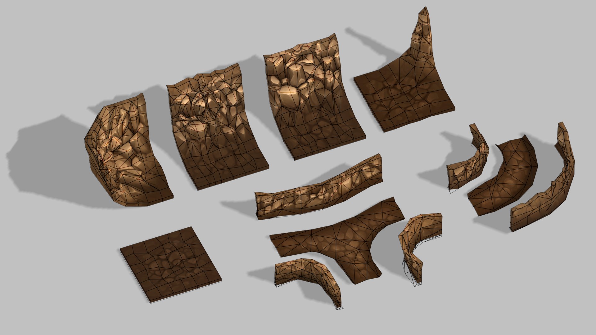 3D Model Fantasy Underground Modular - TurboSquid 1254263