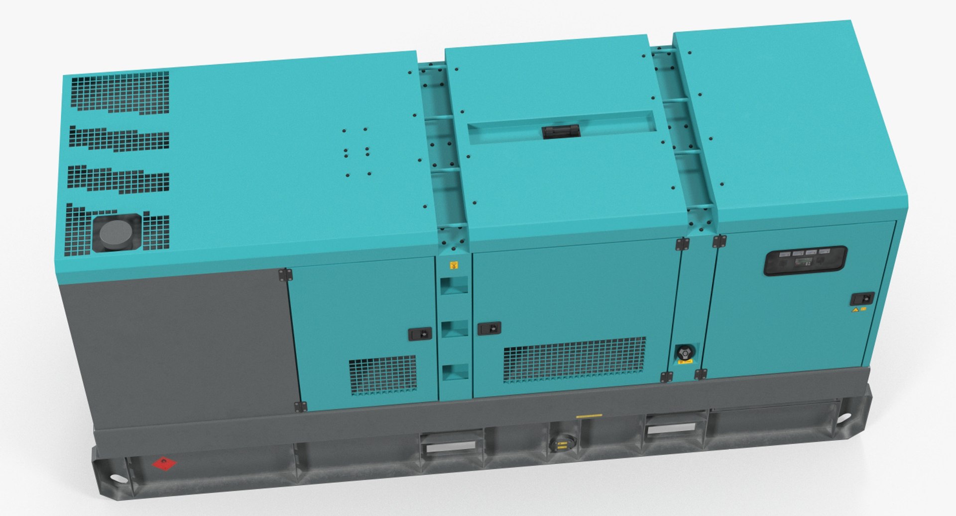 3D Industrial Power Diesel Generator Model - TurboSquid 1311283
