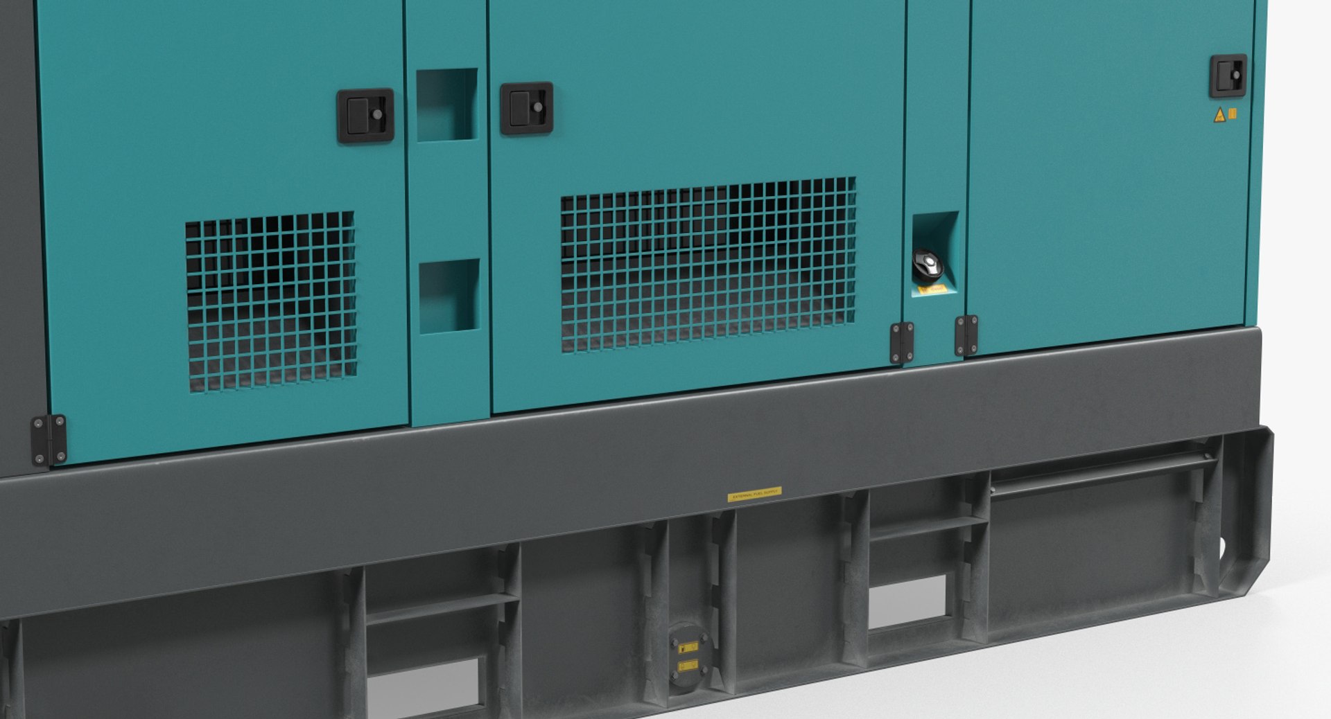 3D Industrial Power Diesel Generator Model - TurboSquid 1311283