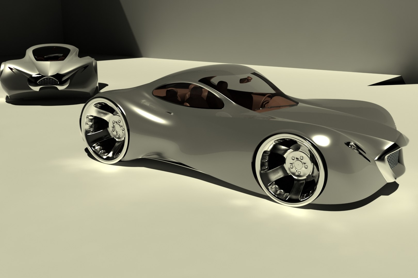 3d Concept Car Model