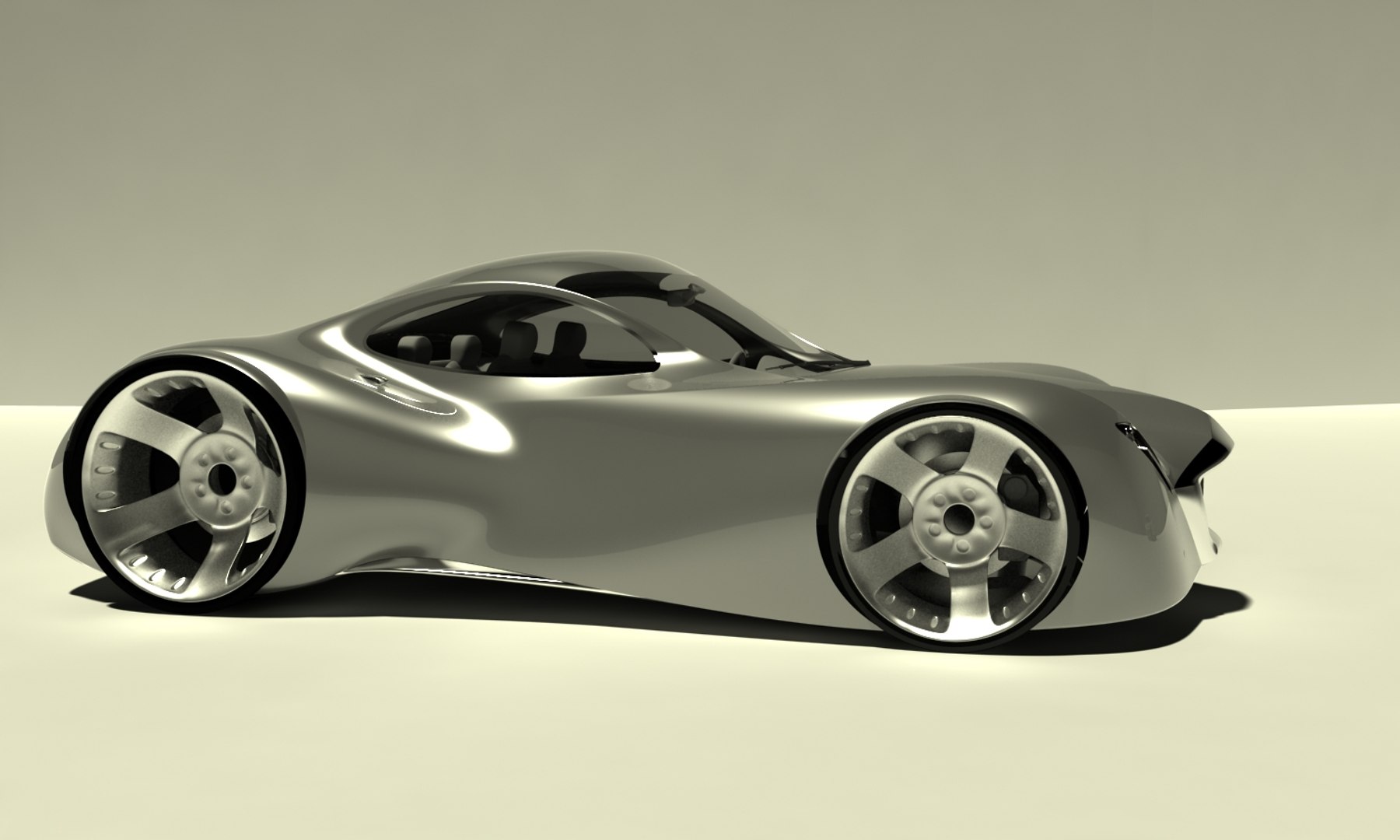 3d Concept Car Model