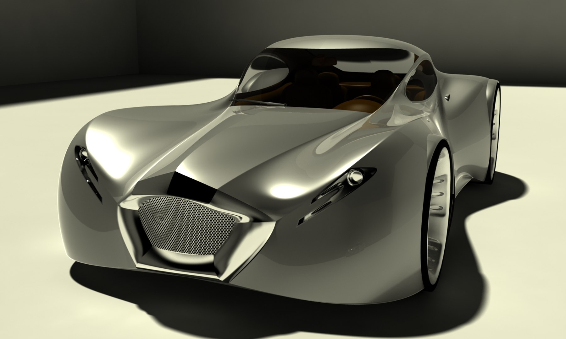 3d Concept Car Model