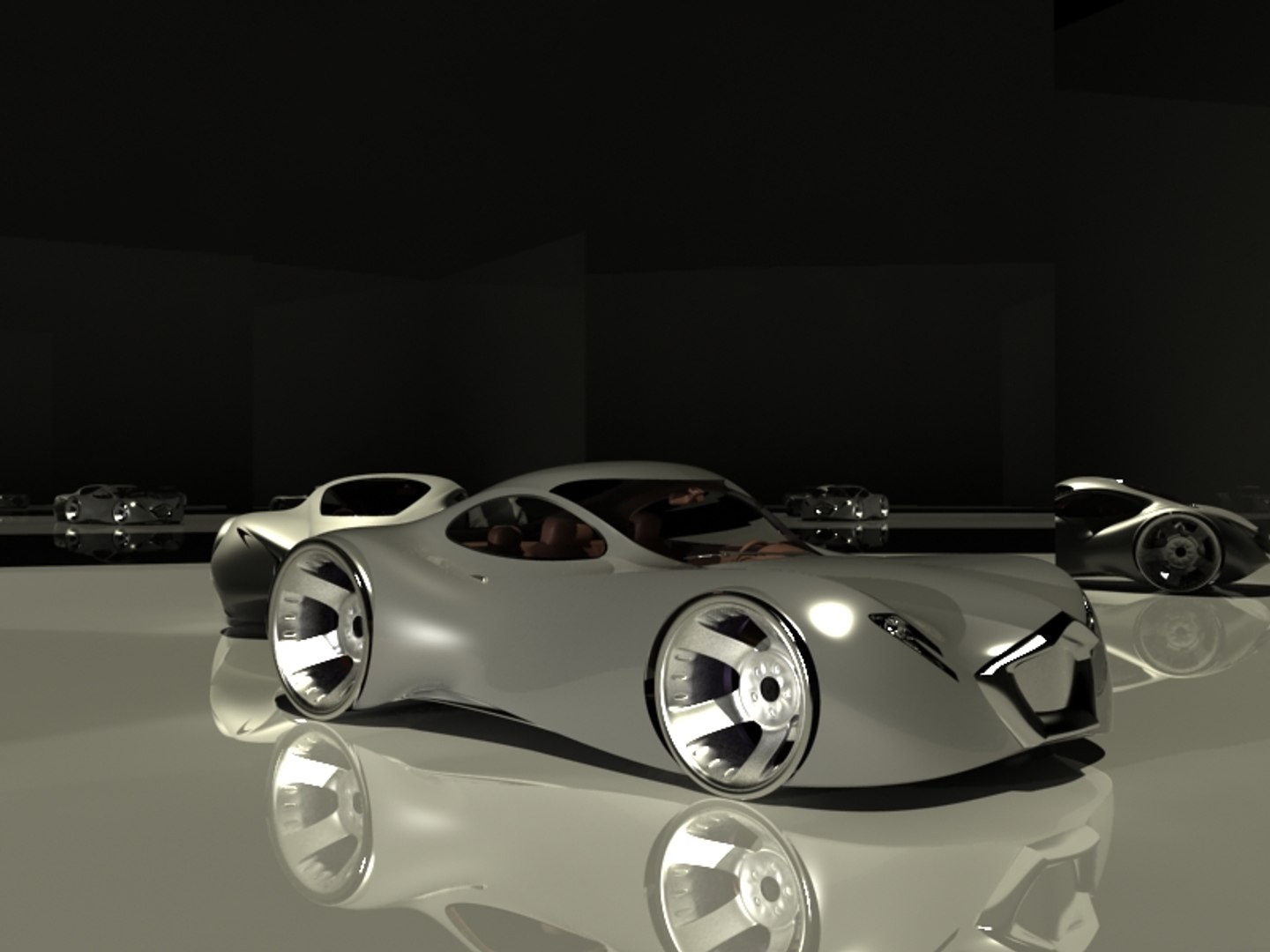 3d Concept Car Model