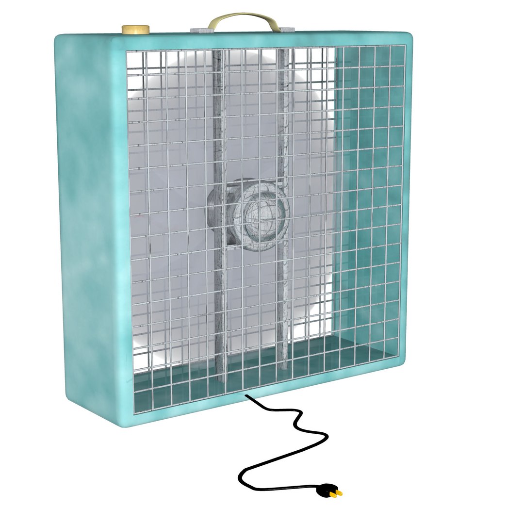 Cool Box Fan 3d X