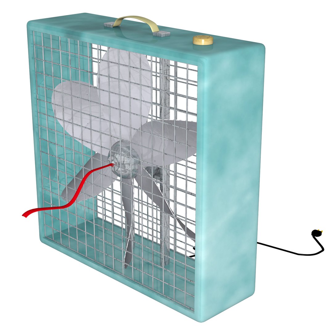 Cool Box Fan 3d X