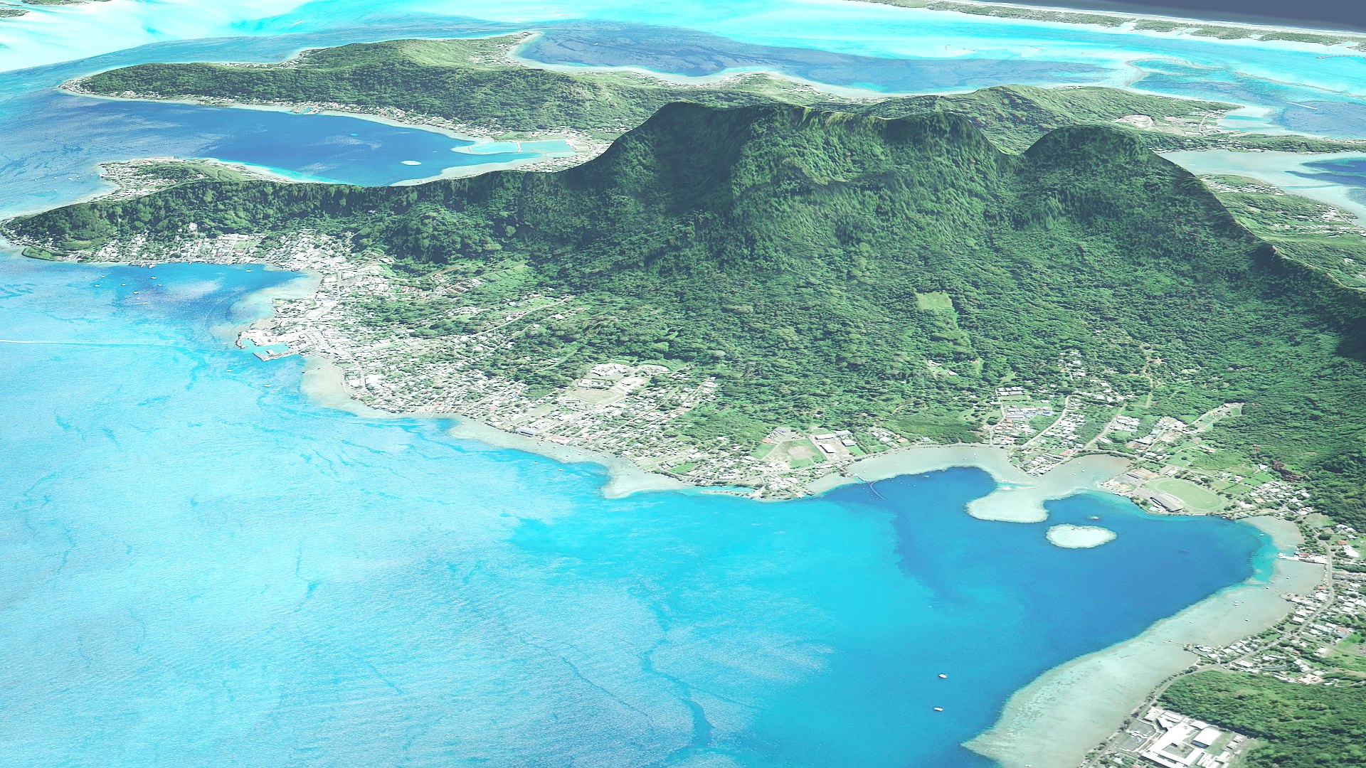 Bora-bora islands 16k 3D model - TurboSquid 1604536