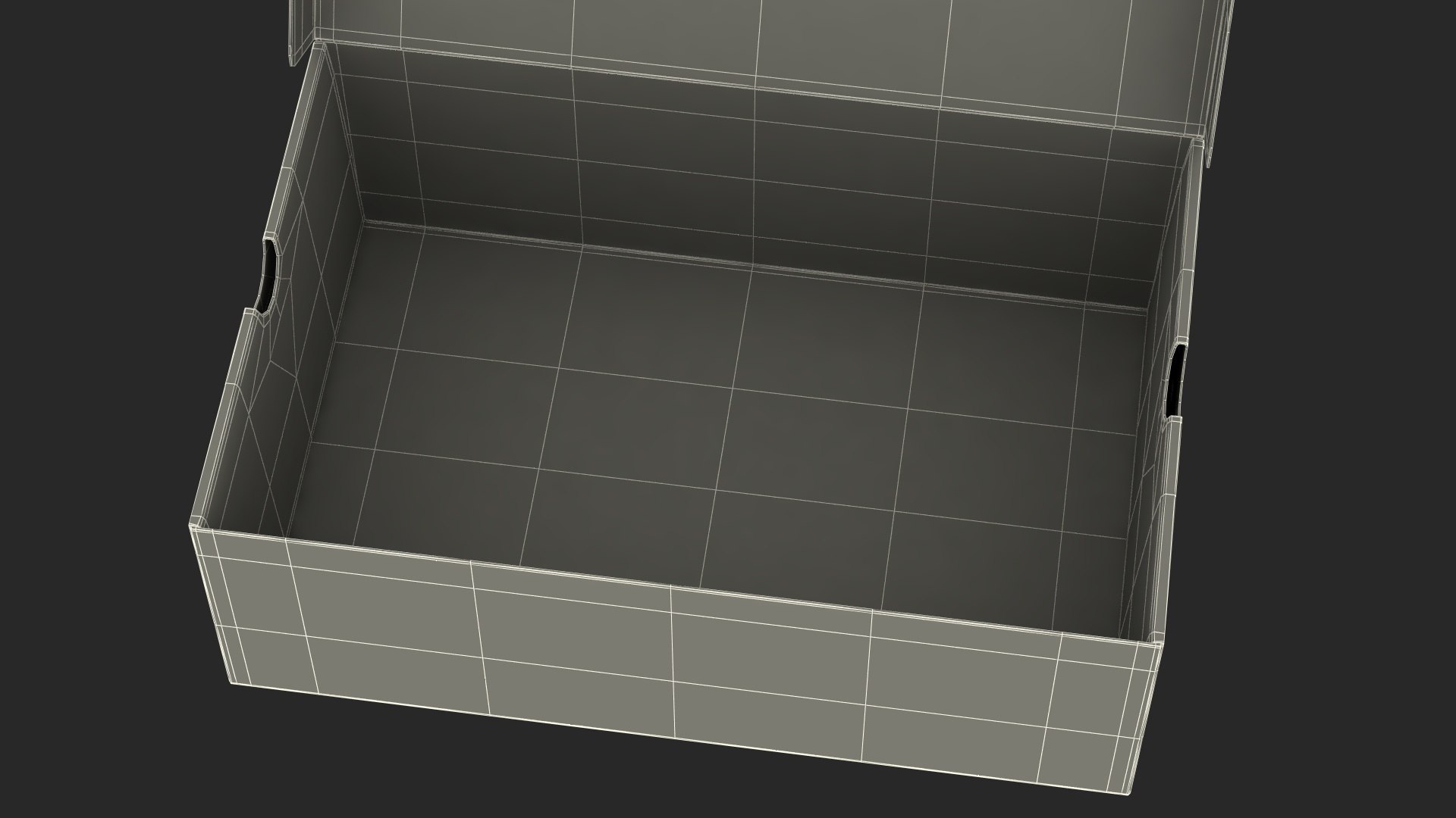 3D Carton Shoe Box Open Model - TurboSquid 2011404