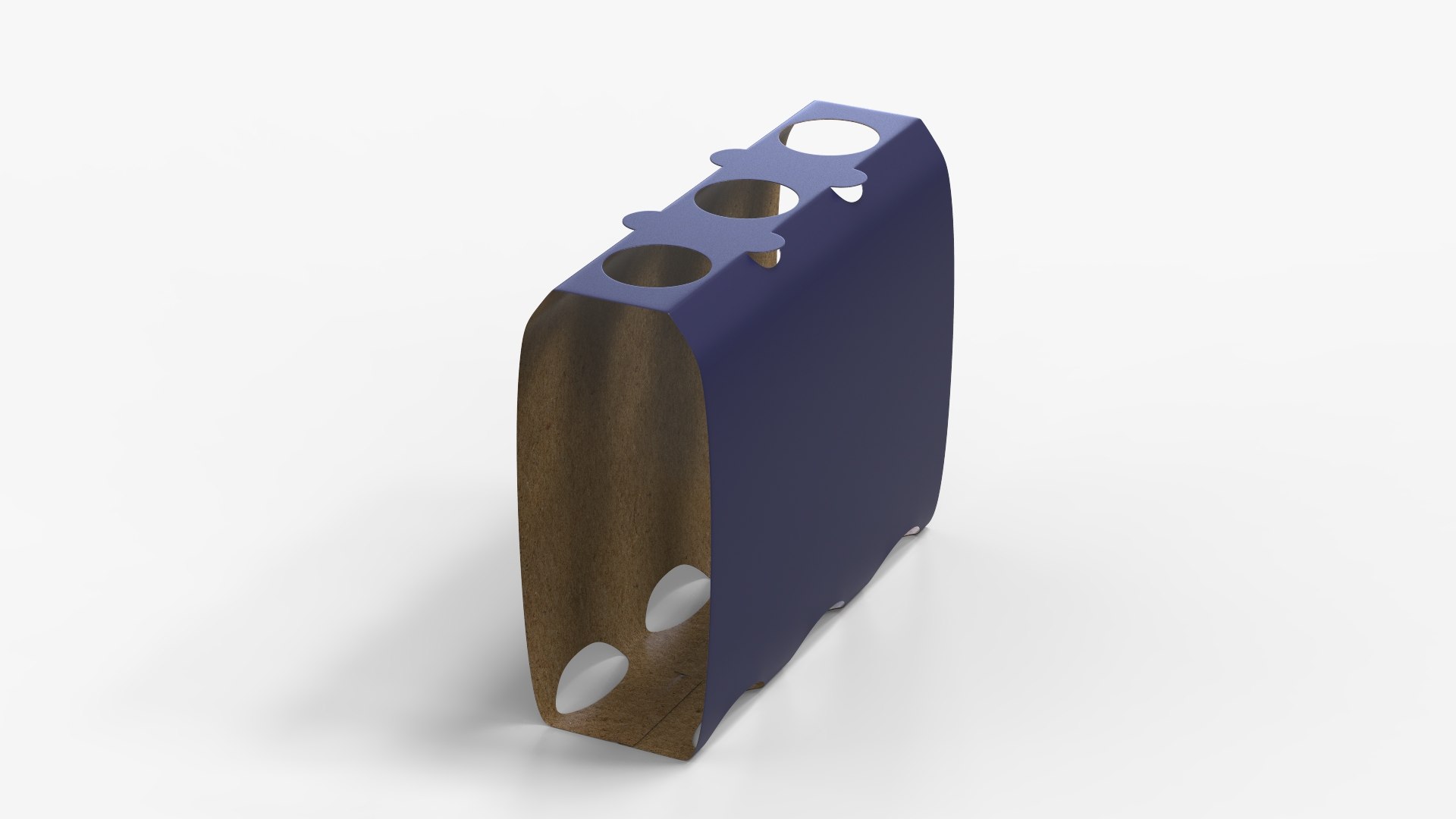 Beer Bottles Holder Packaging V2 3D Model - TurboSquid 1839810