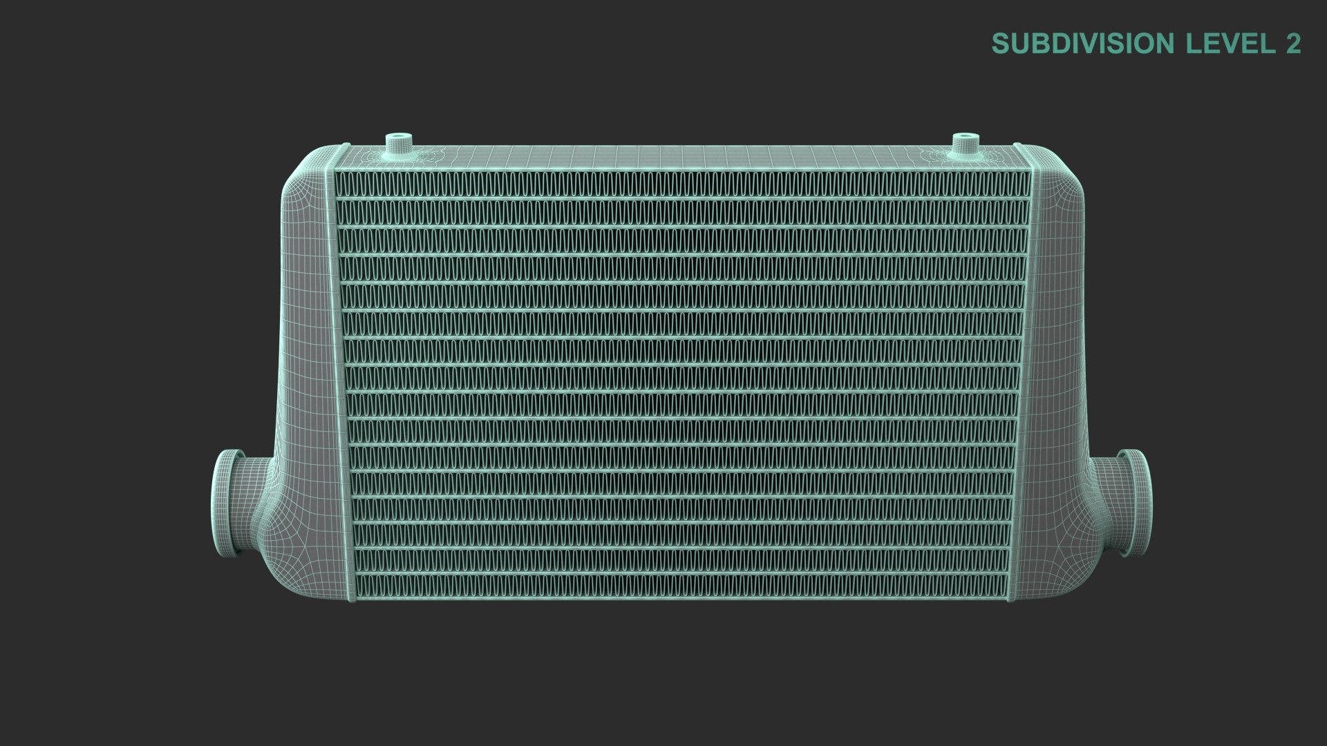 Car Intercooler Model - TurboSquid 2001085