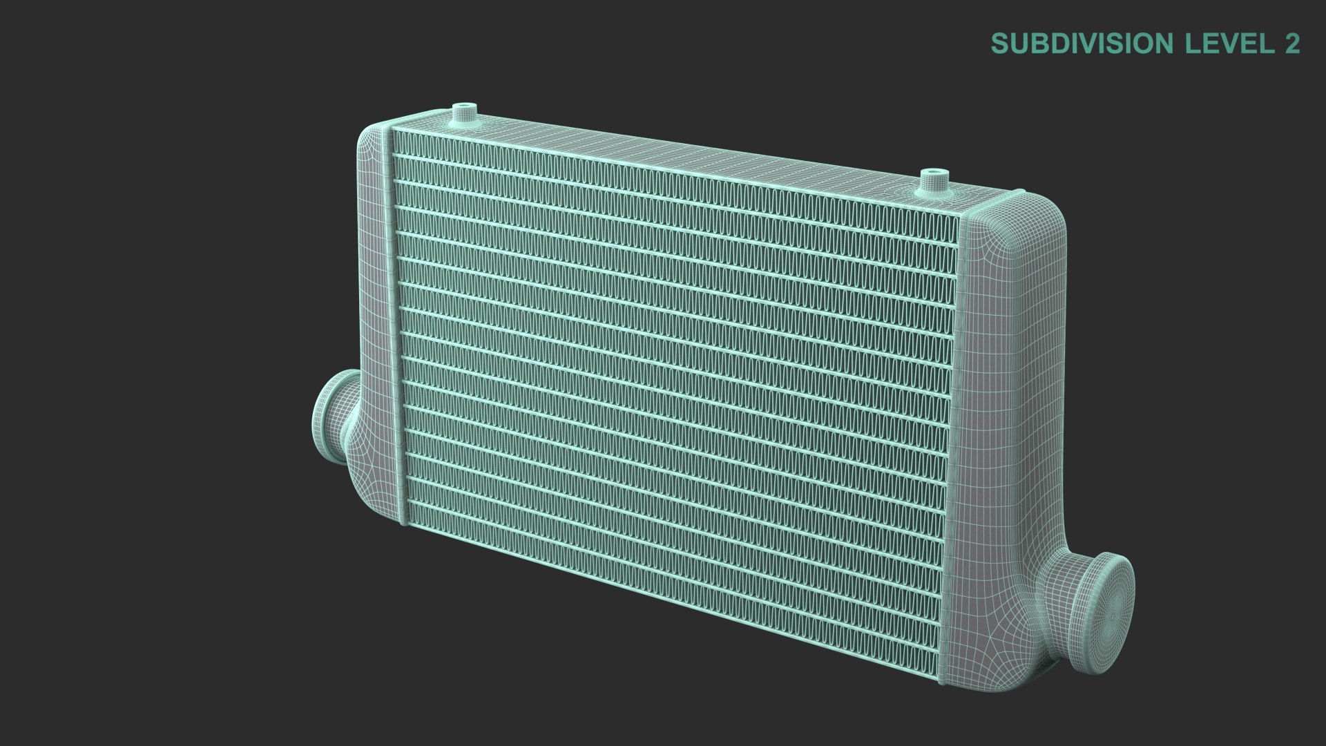 Car Intercooler Model - TurboSquid 2001085