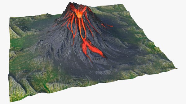 modelo 3d Colección Volcanes - TurboSquid 2005635