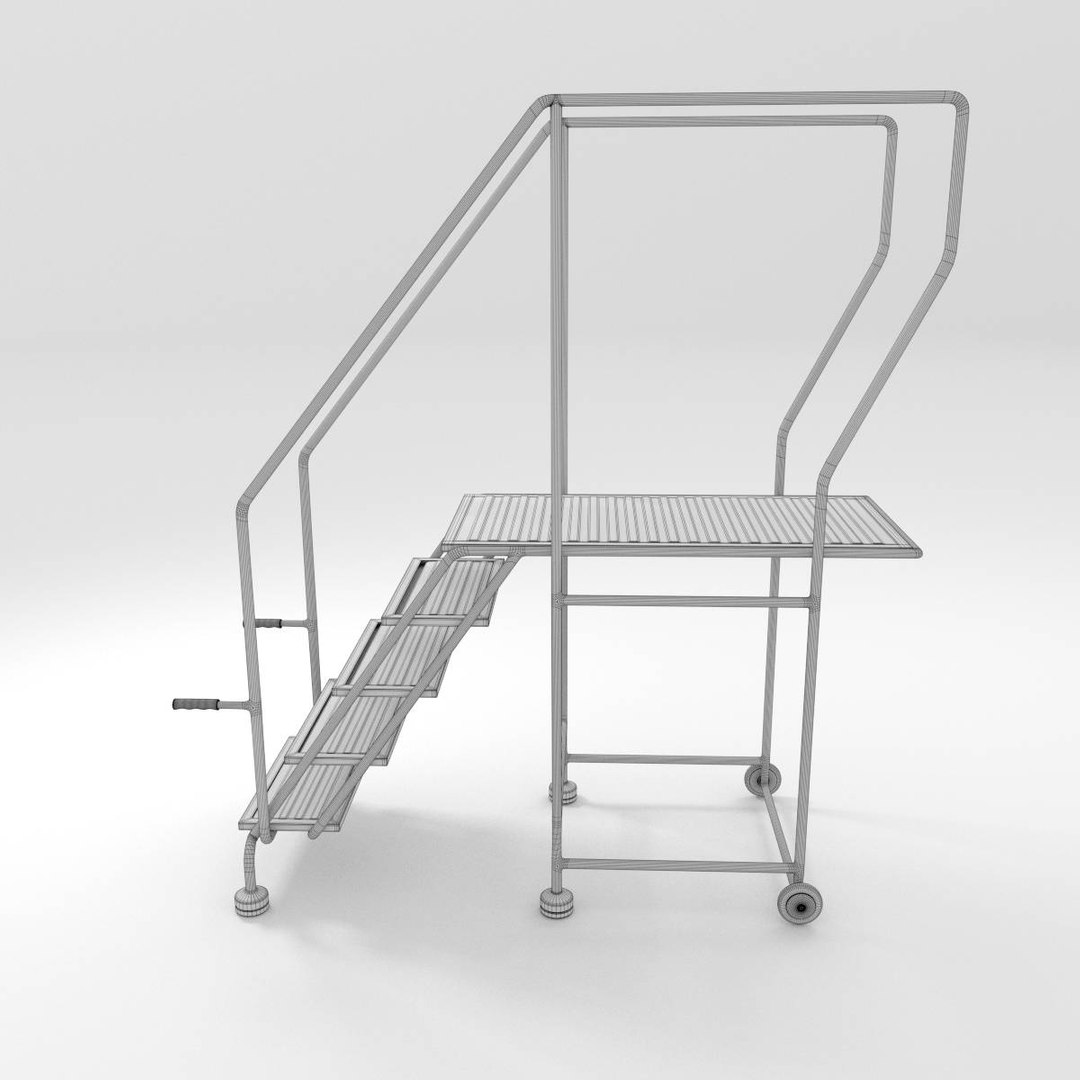 Step Ladder 3d Model