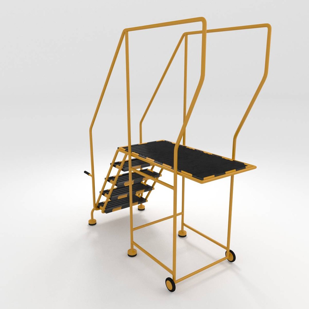 Step Ladder 3d Model