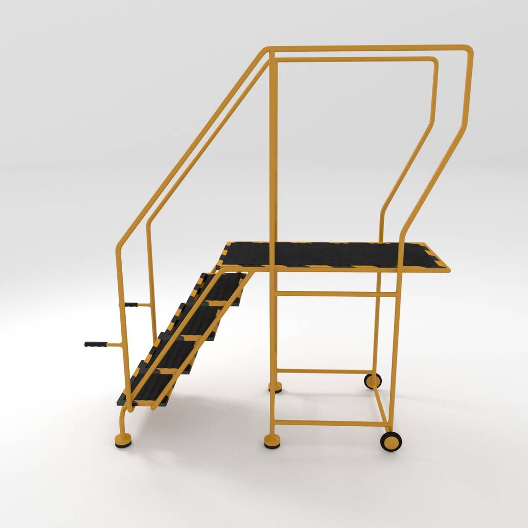 Step Ladder 3d Model
