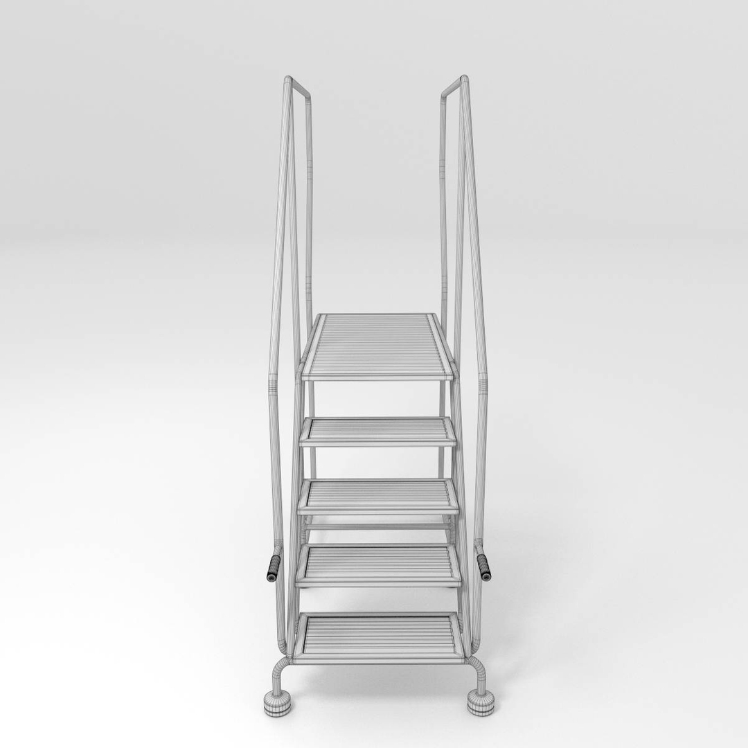 Step Ladder 3d Model
