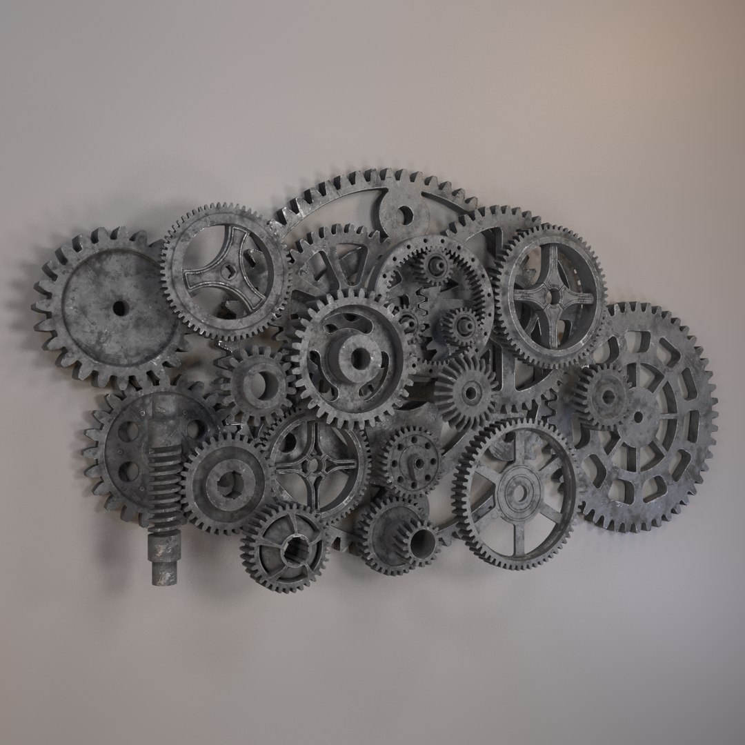 3D Gear Iron Forge Model - TurboSquid 1597163