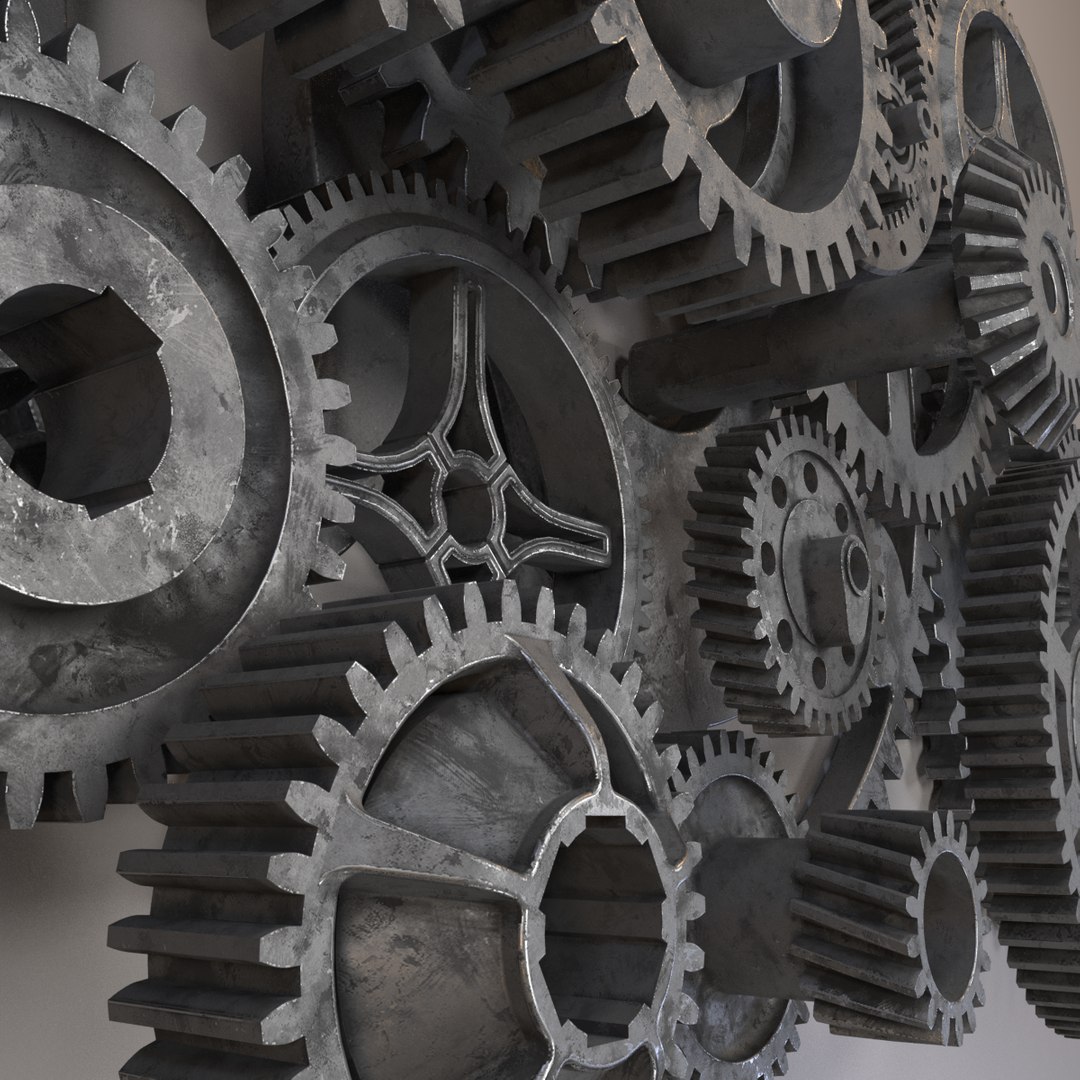 3D Gear Iron Forge Model - TurboSquid 1597163