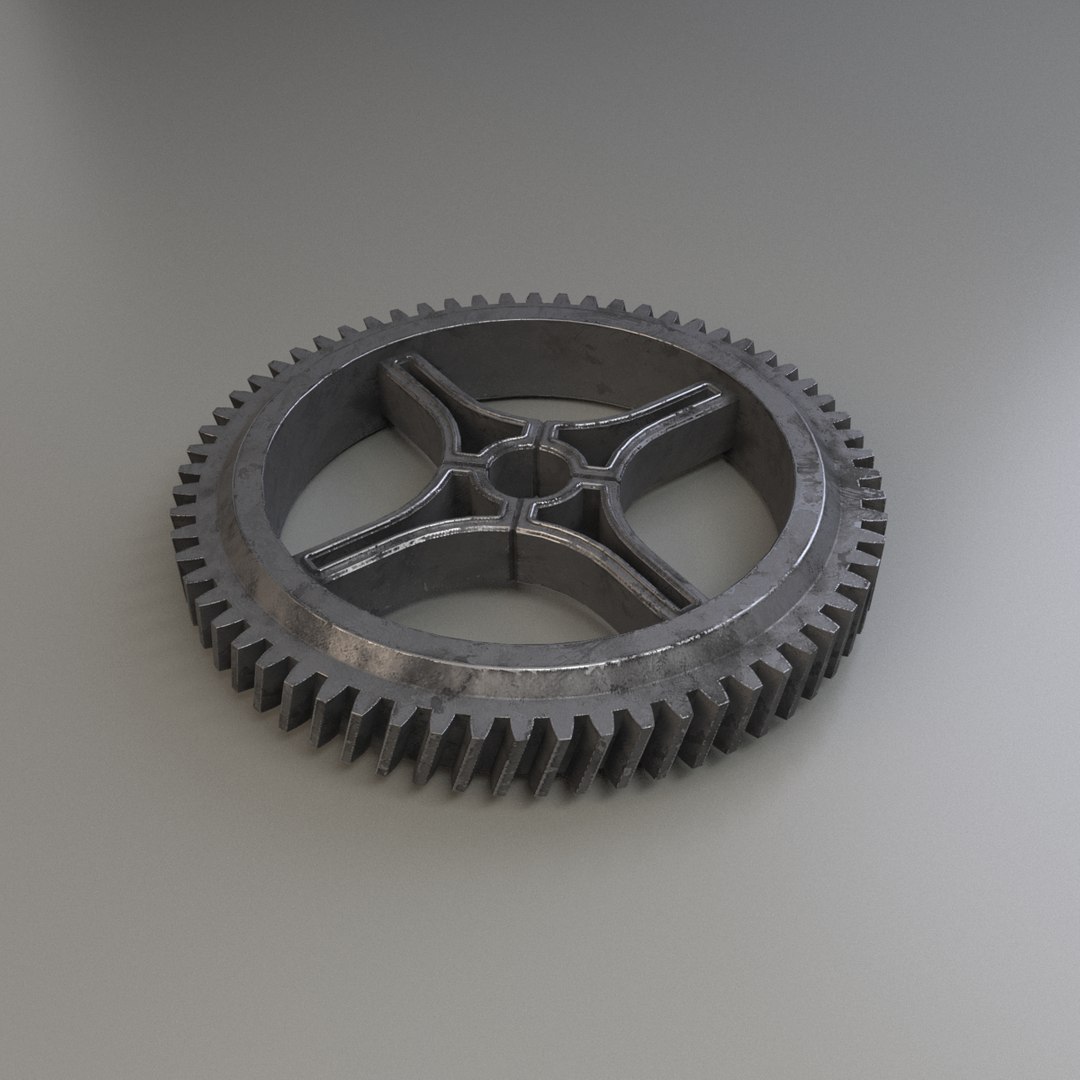3D gear iron forge model - TurboSquid 1597163
