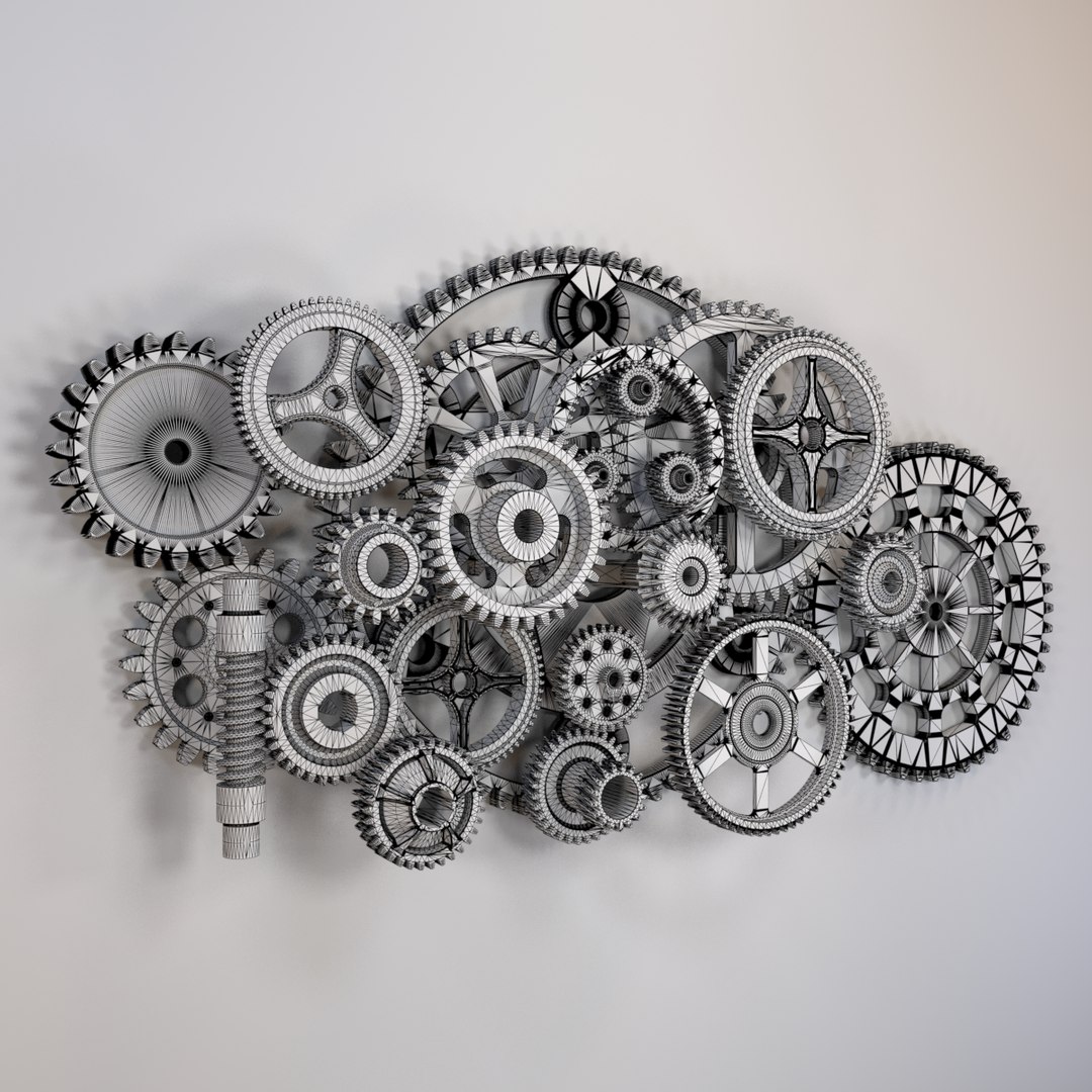 3D Gear Iron Forge Model - TurboSquid 1597163