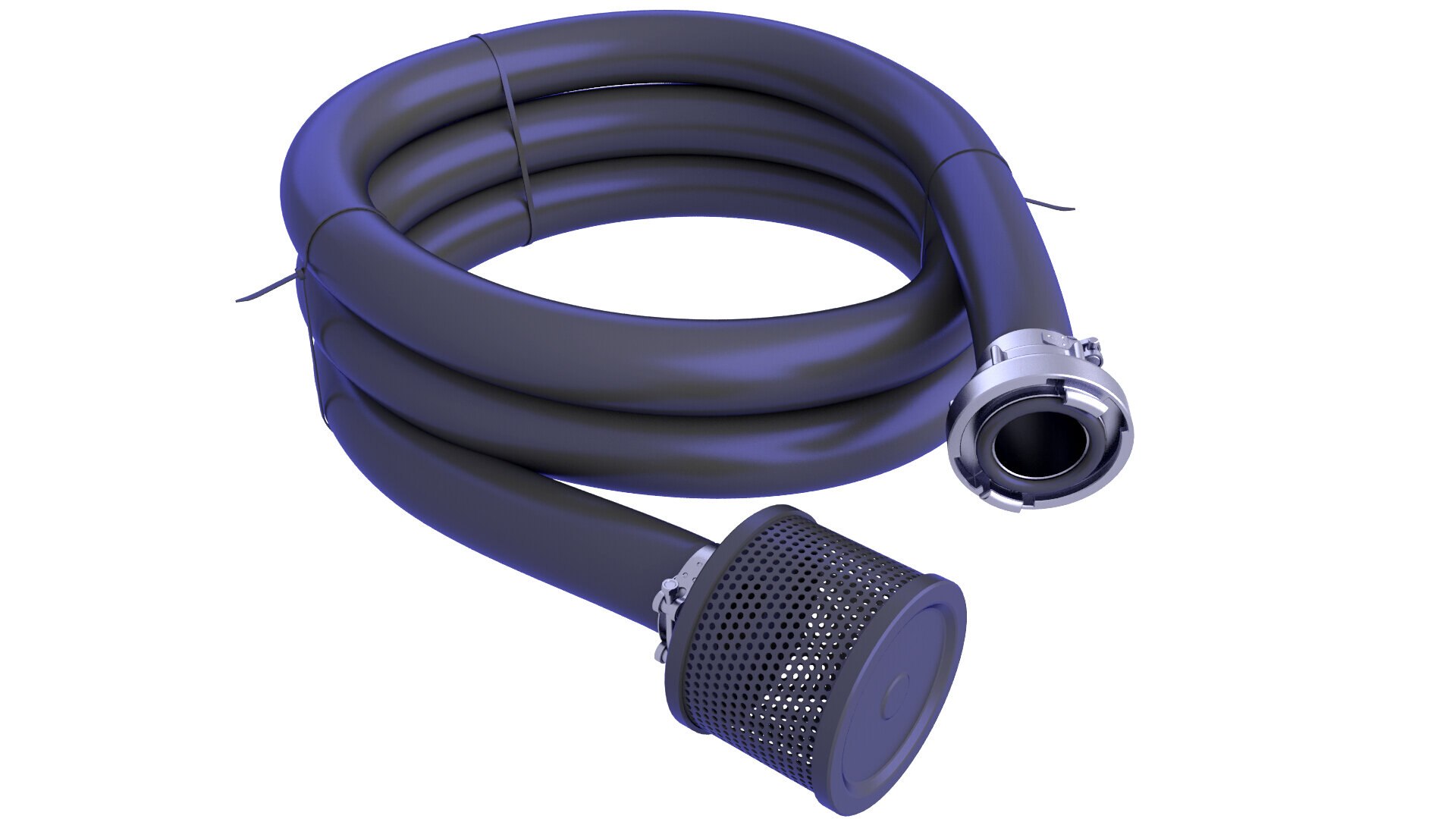 Rubber Suction Hose 5 3D Model - TurboSquid 1979907