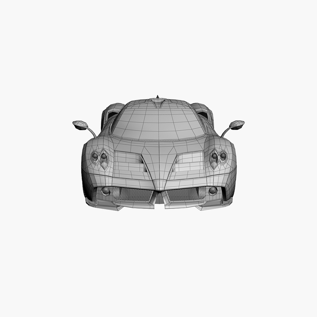 Redesign Pagani Huayra Max