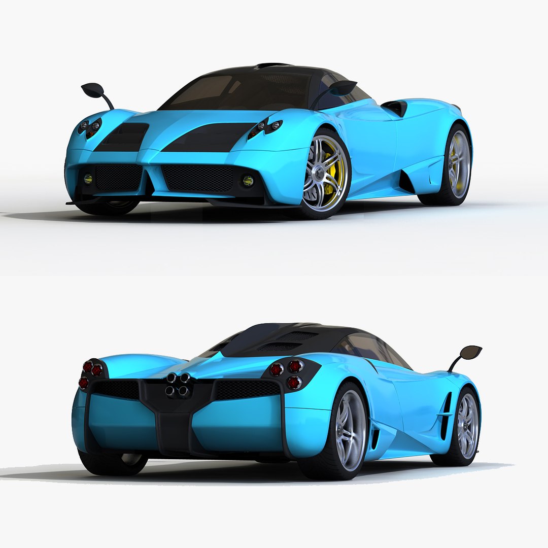 Redesign Pagani Huayra Max