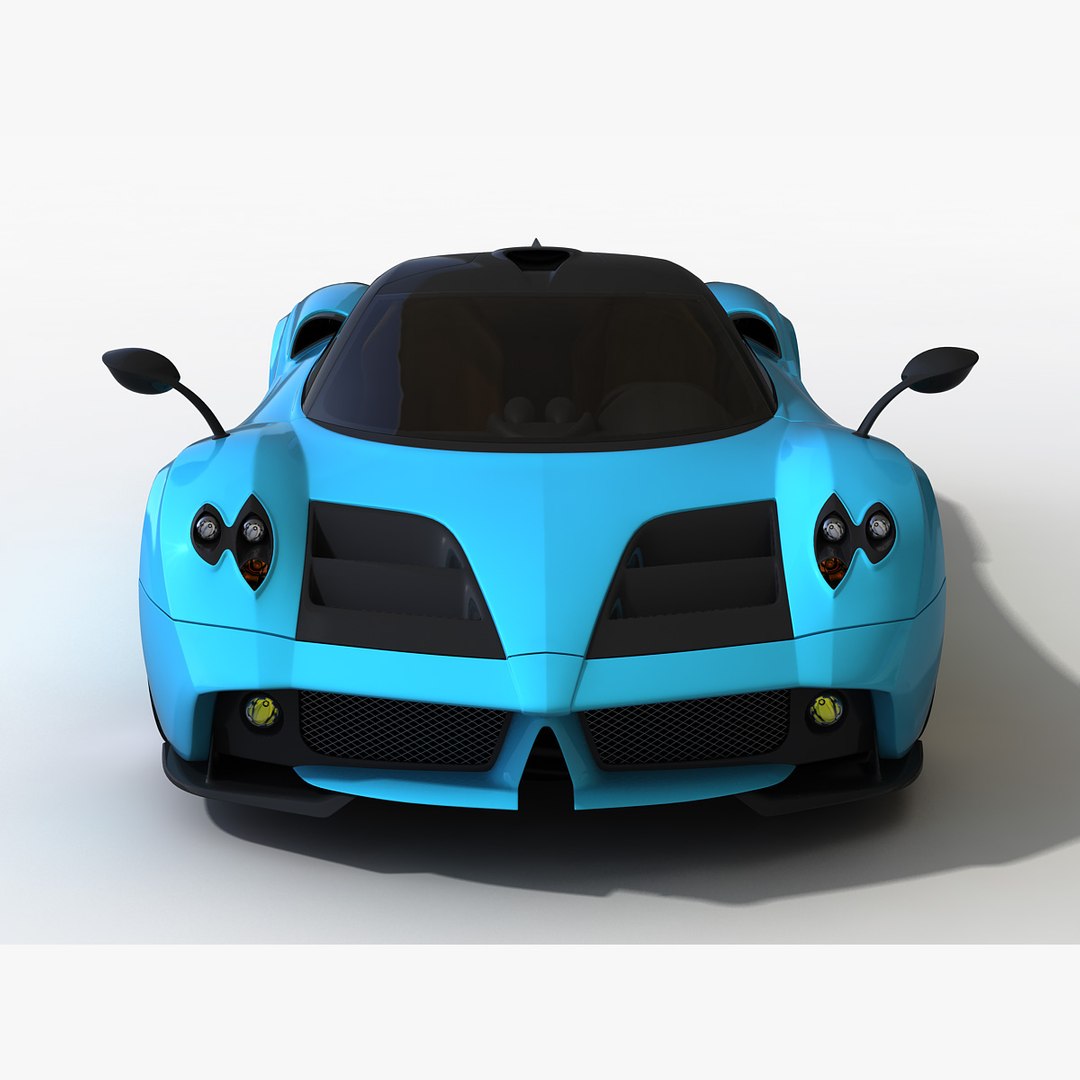 Redesign Pagani Huayra Max