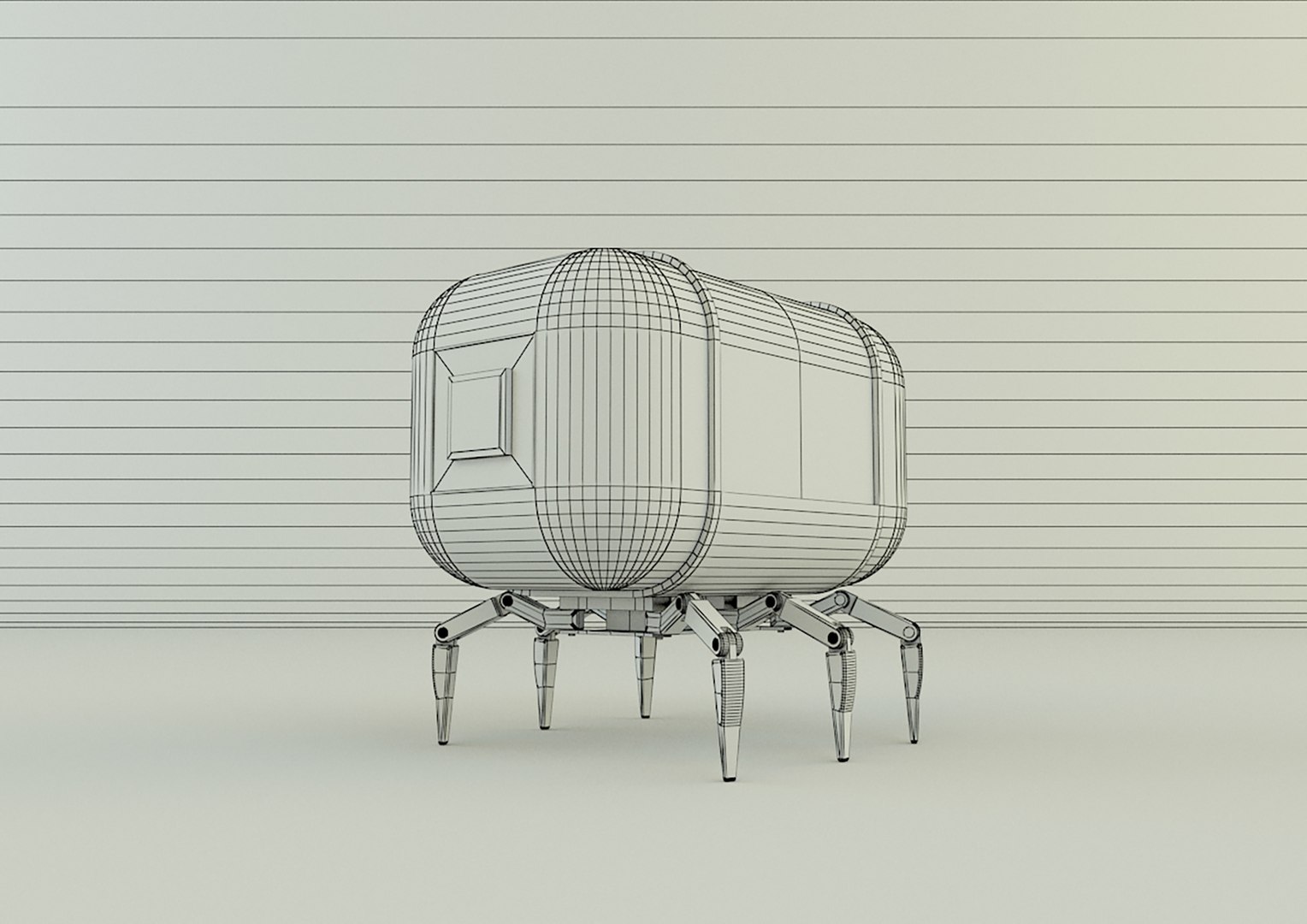 3D Spacecraft Transport Cabin - TurboSquid 2121633