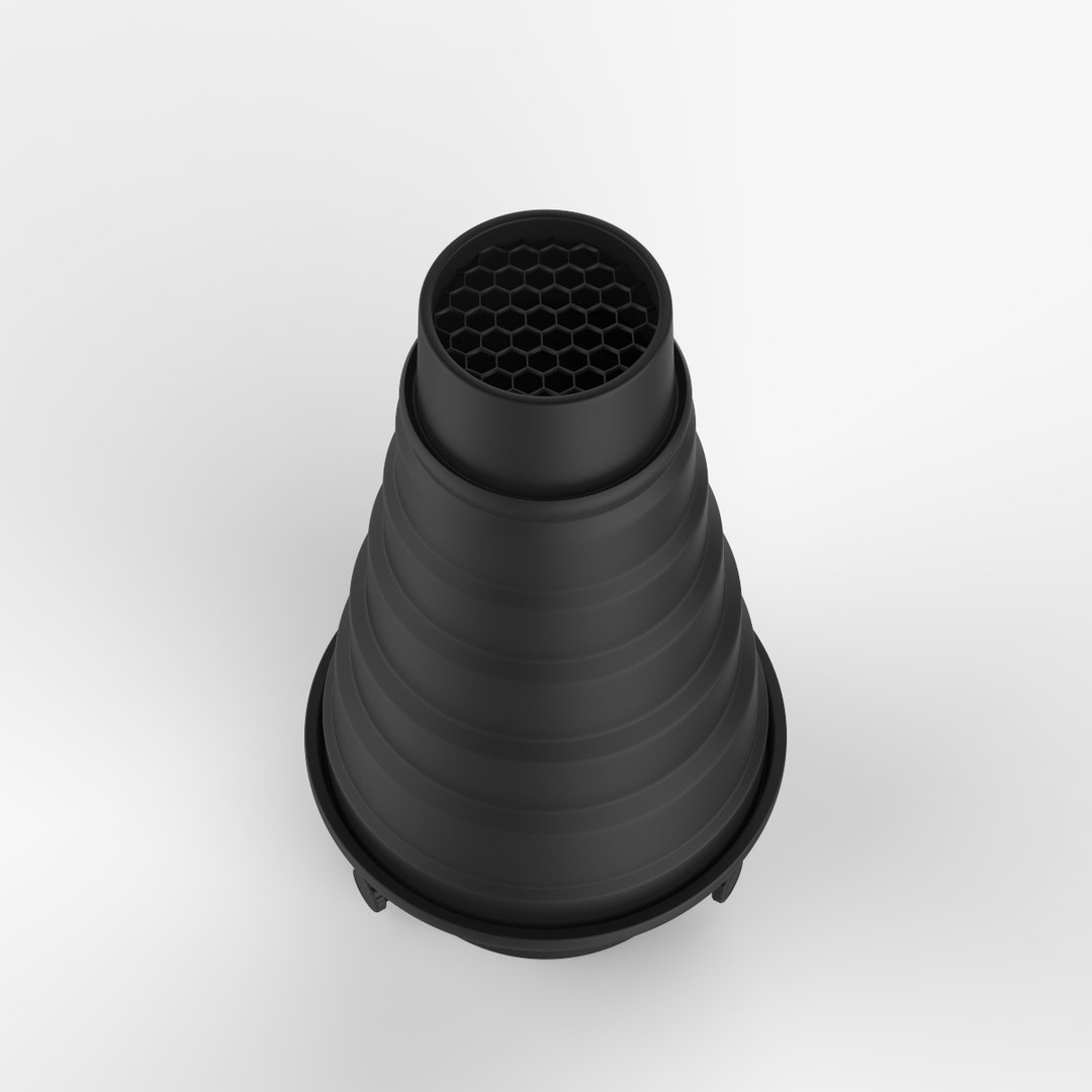 Snoot Conical Honeycomb Grid 3D Model - TurboSquid 1169651