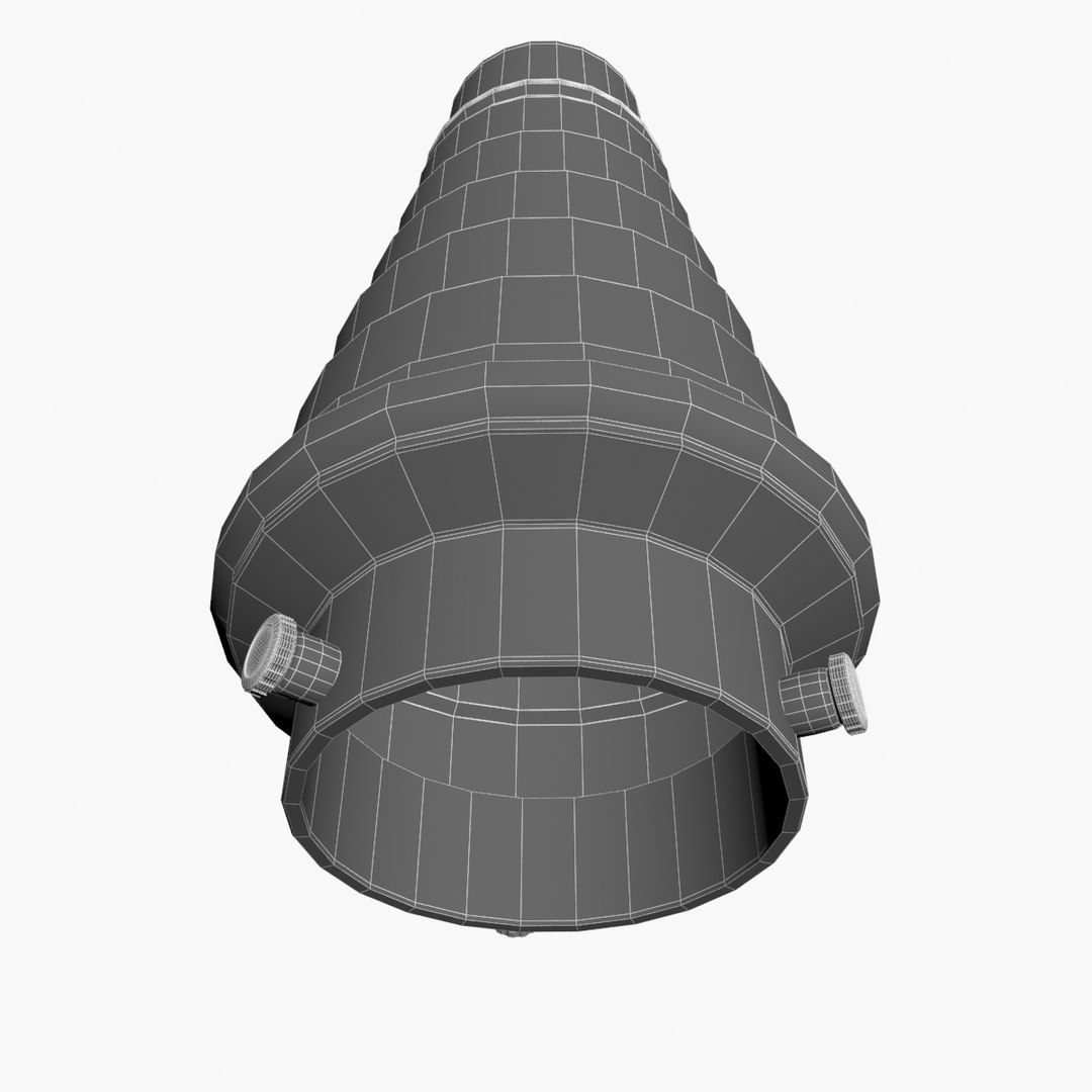 Snoot Conical Honeycomb Grid 3D Model - TurboSquid 1169651