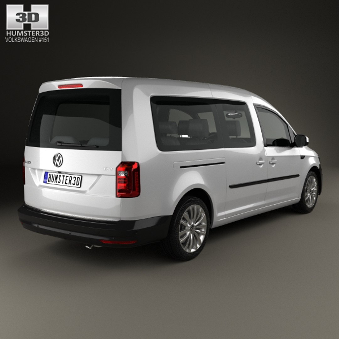Volkswagen Caddy Maxi 3D - TurboSquid 1192048