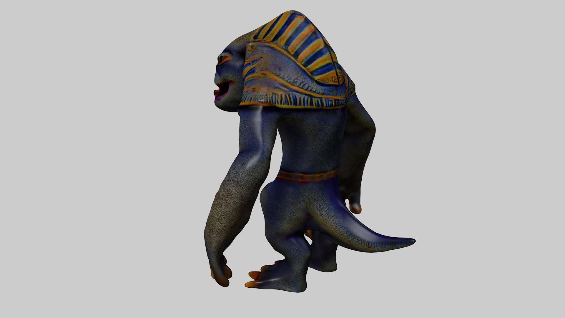 3D Egyptian Monster 4 - TurboSquid 2169572