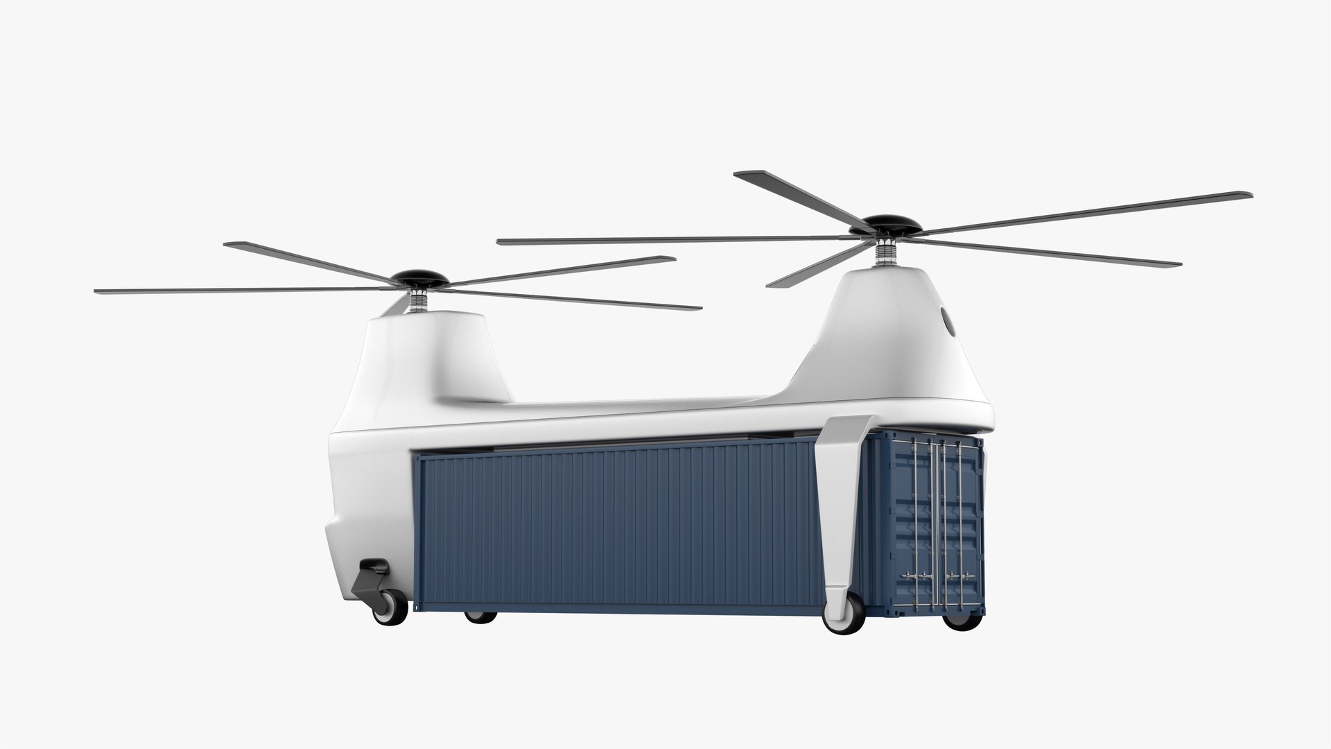 Cargo Container Drone 3D Model - TurboSquid 1807891