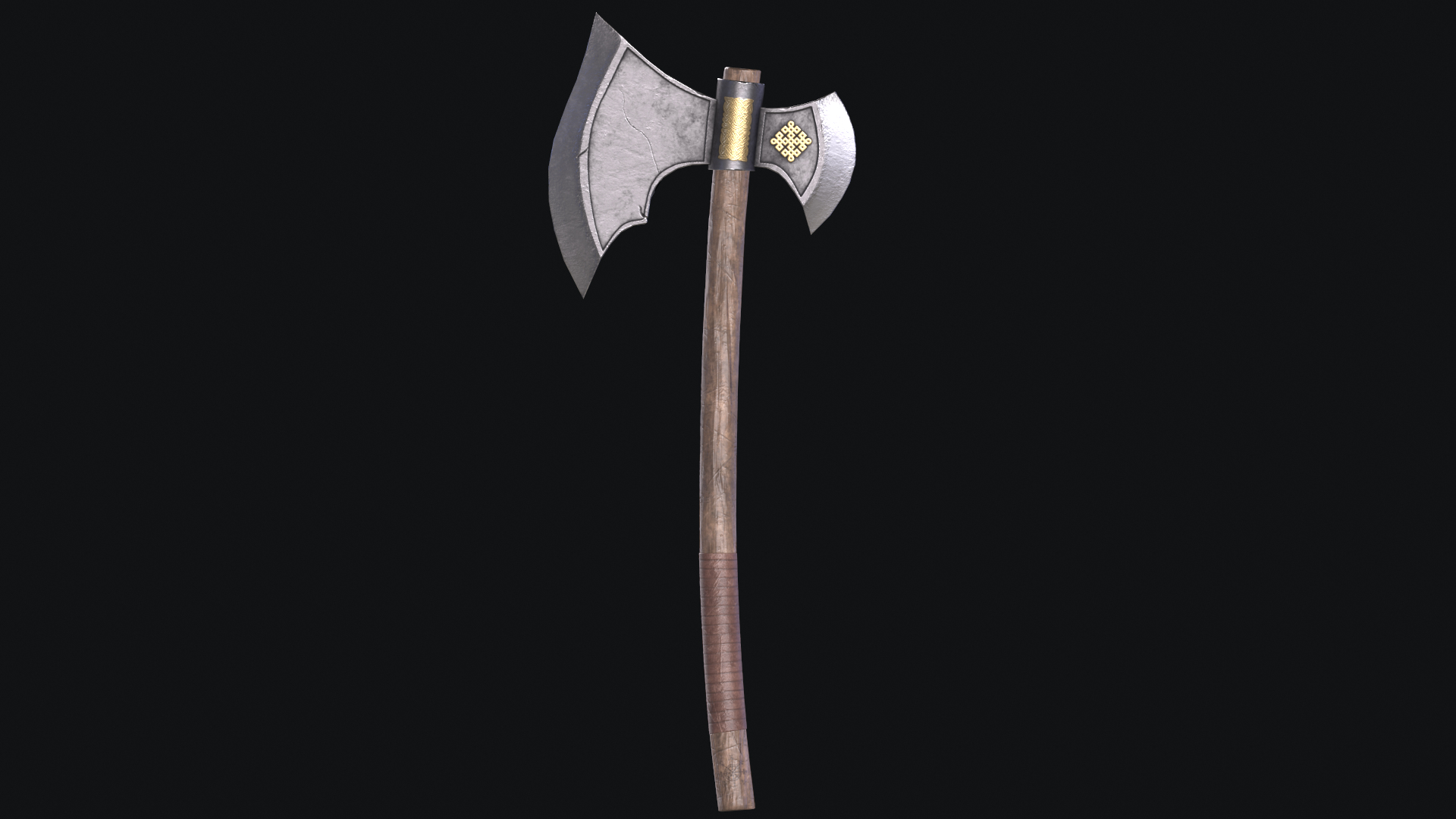 3D Model Axe Medieval Game Ready - TurboSquid 2012012