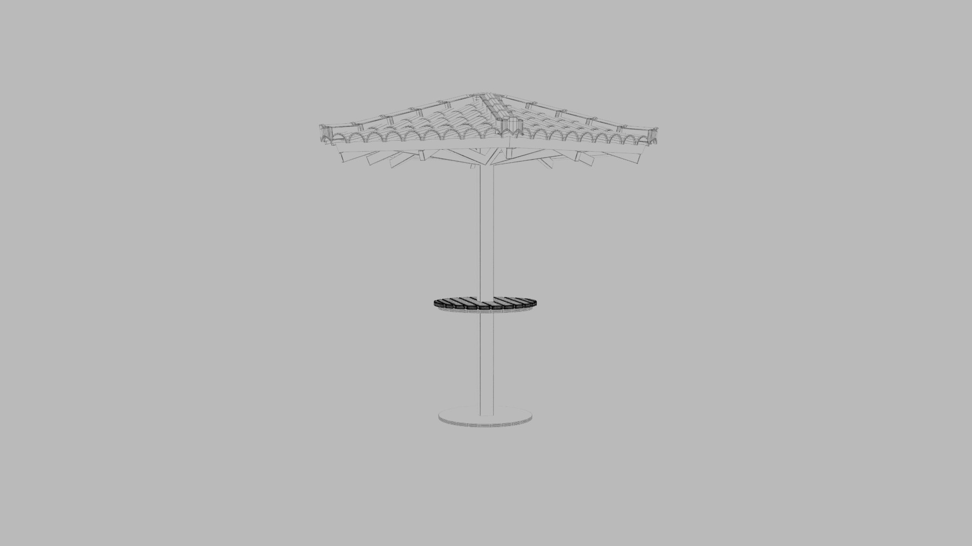 3D High Table Model - TurboSquid 2031080