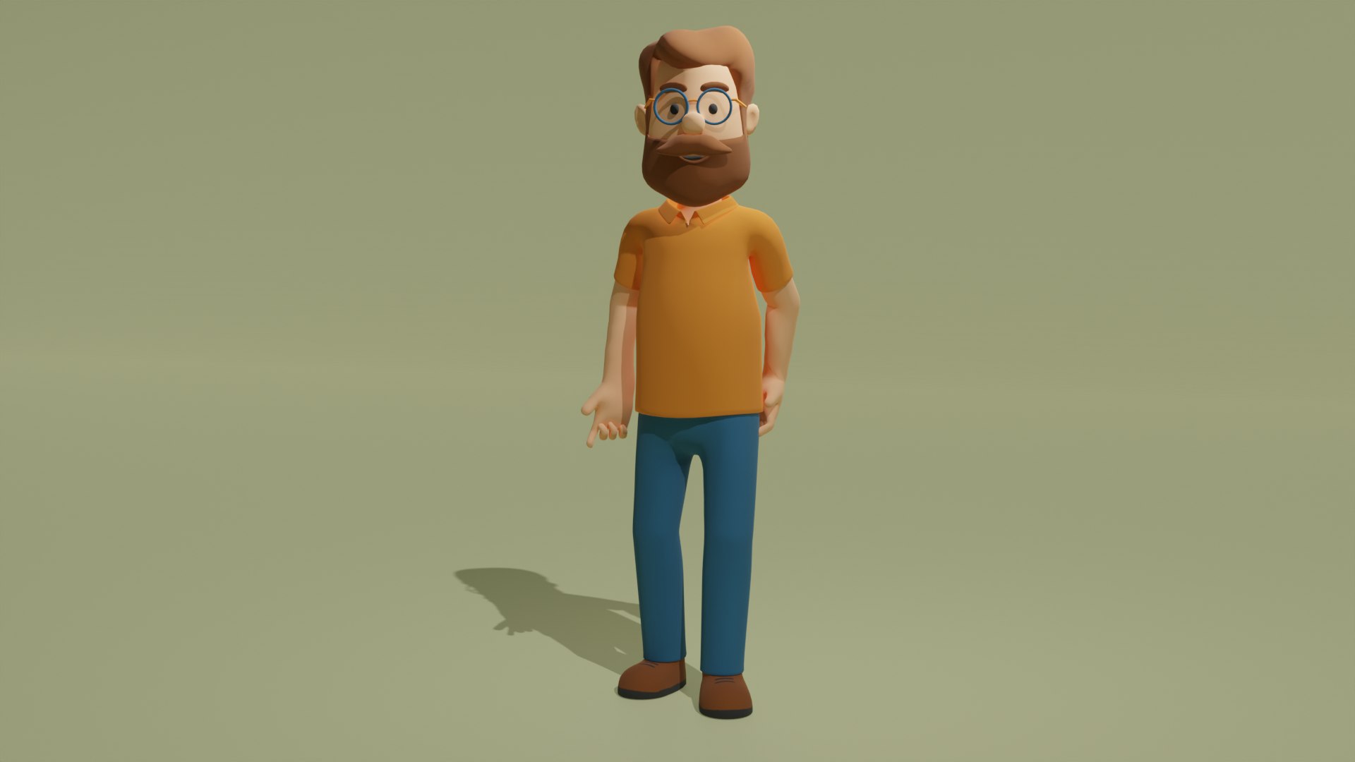 3D Male minimal character model - TurboSquid 2120266